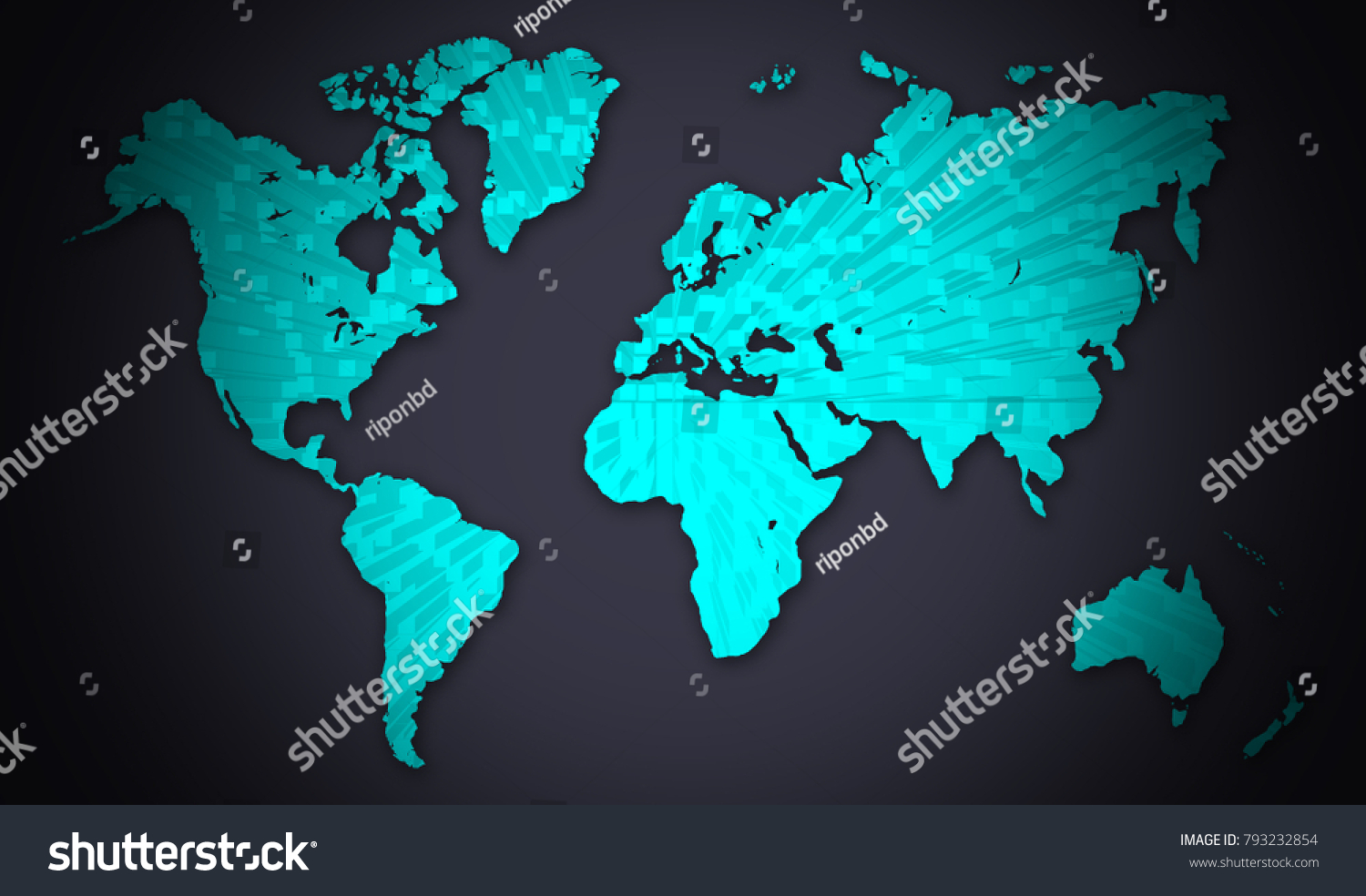 World Map Background Stock Illustration 793232854 | Shutterstock