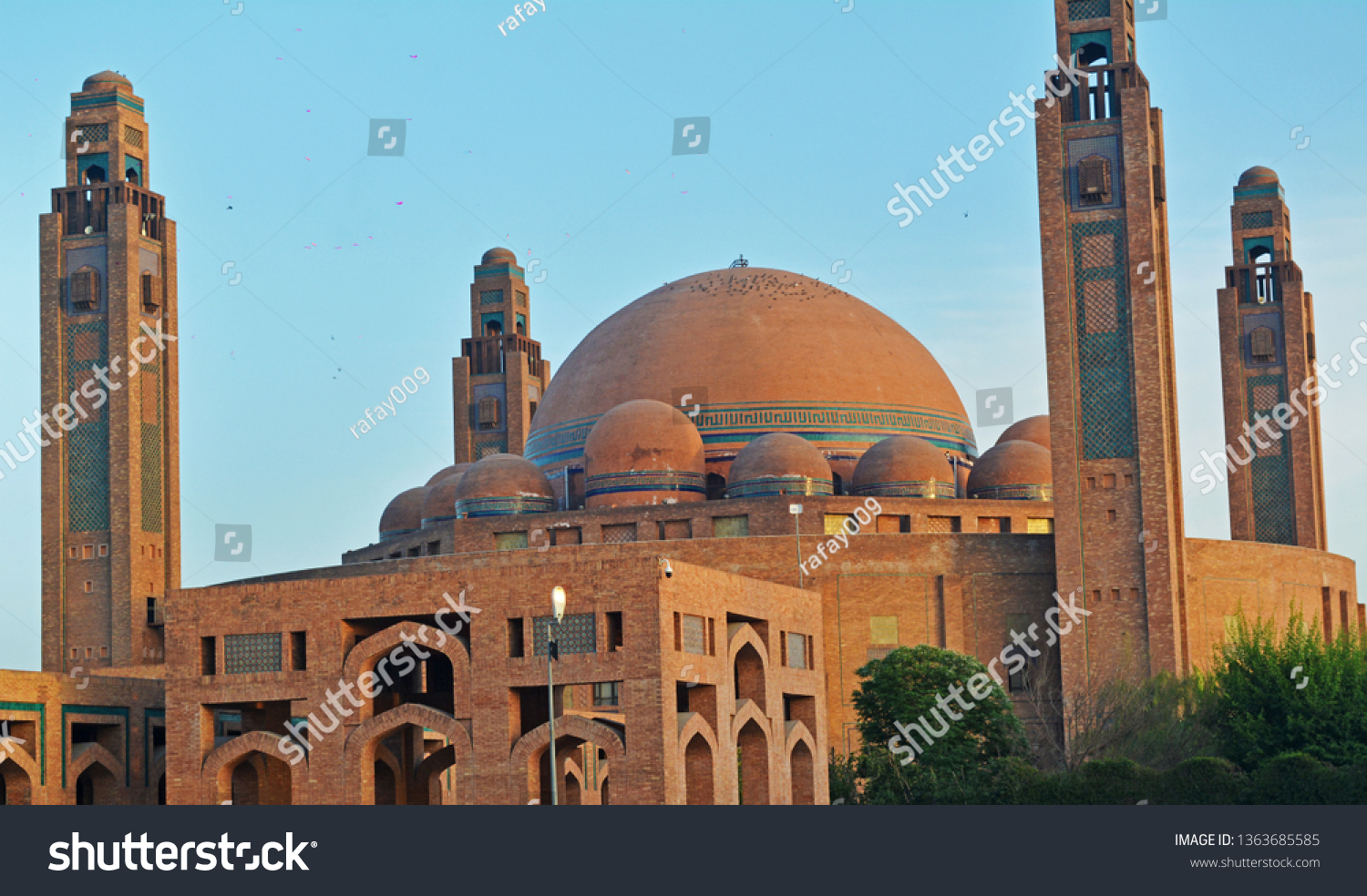 World Third Largest Mosque Stock Photo (Edit Now) 1363685585