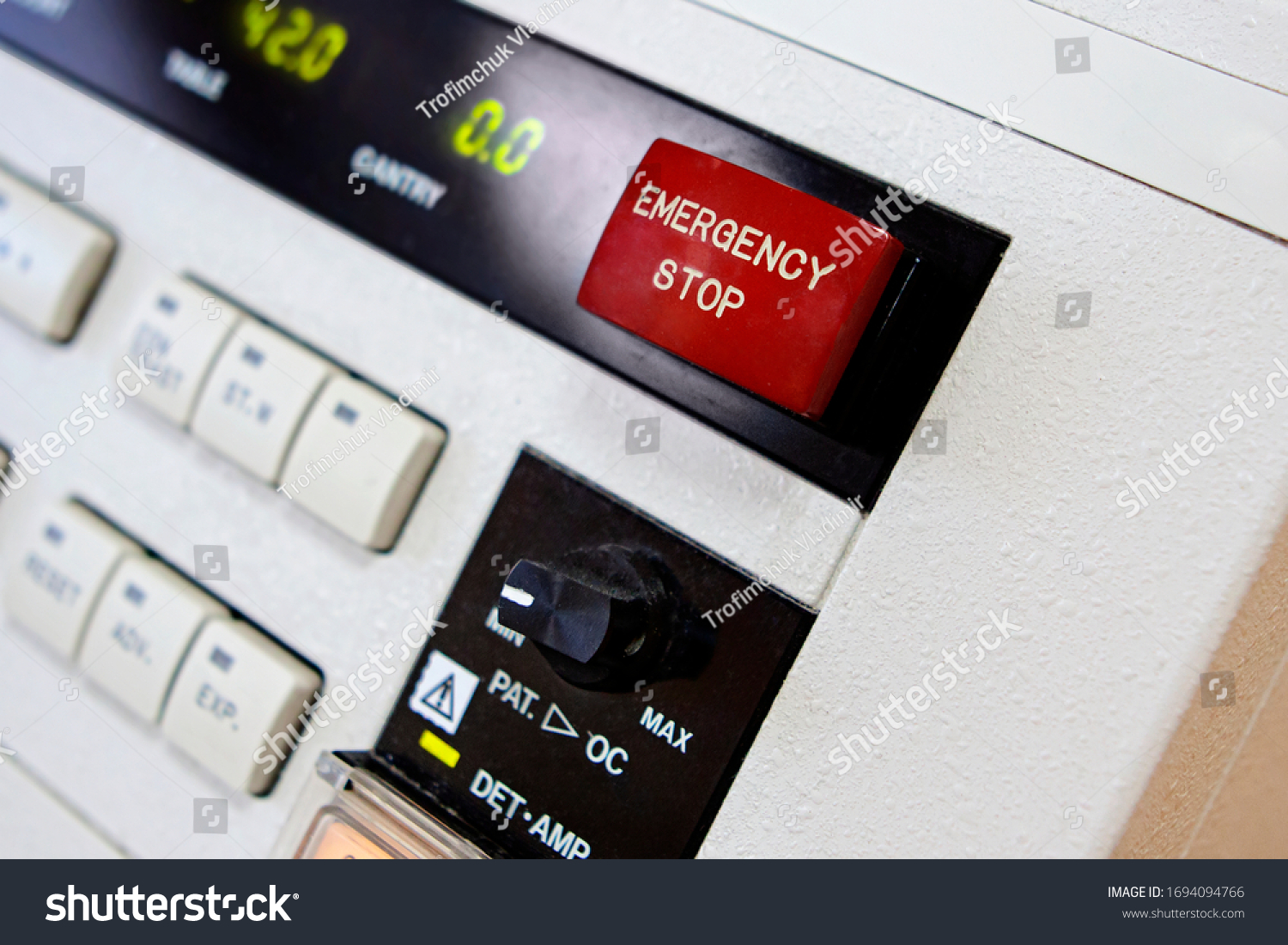 Xray Control Panel Toggle Switch Stock Photo 1694094766 | Shutterstock