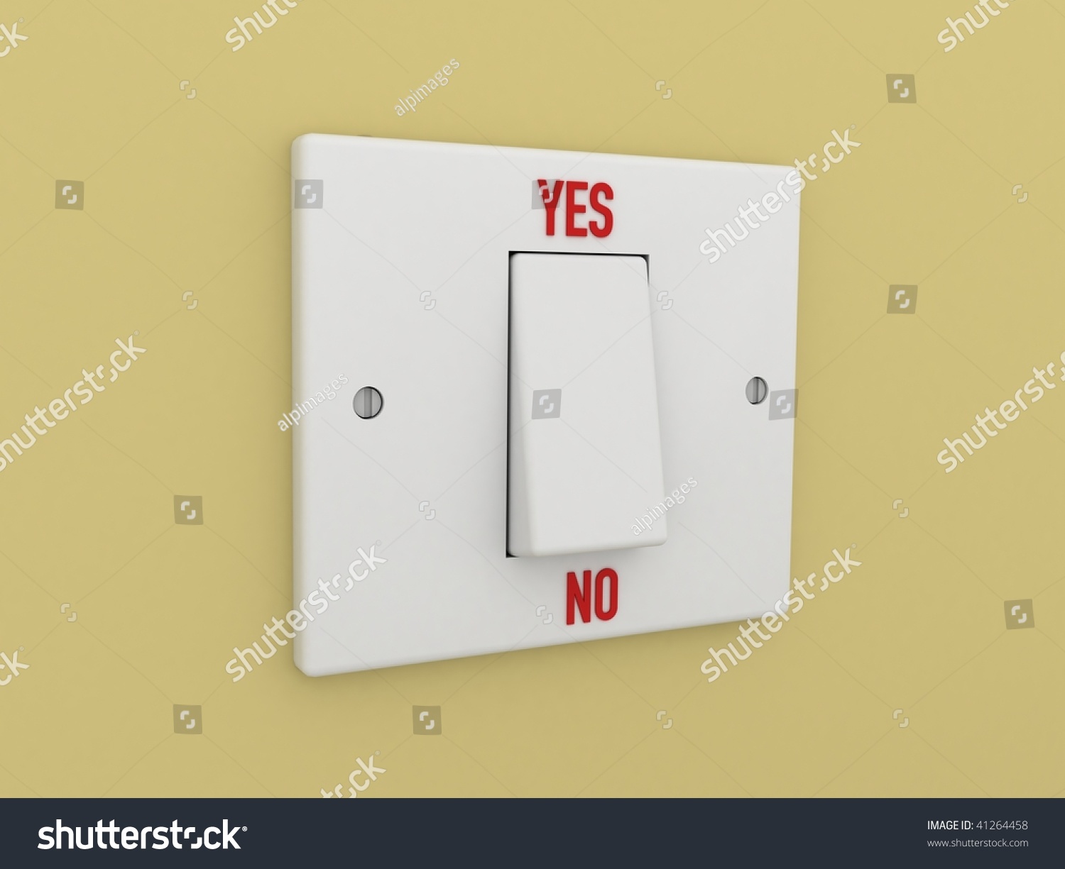 Yes No Switch Stock Illustration 41264458 | Shutterstock