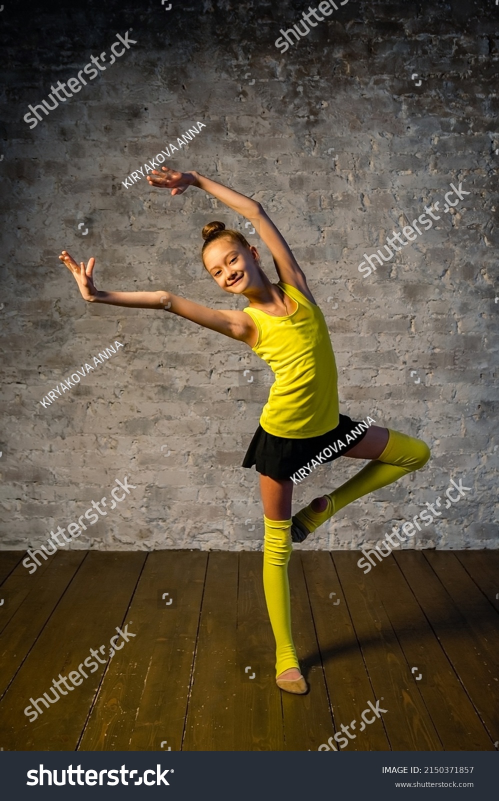 Young Gymnast Girl Stretching Training Sport Stock Photo 2150371857 ... Young Gymnast Girl Stretching Training Sport Stock Photo 2150371857 ...
