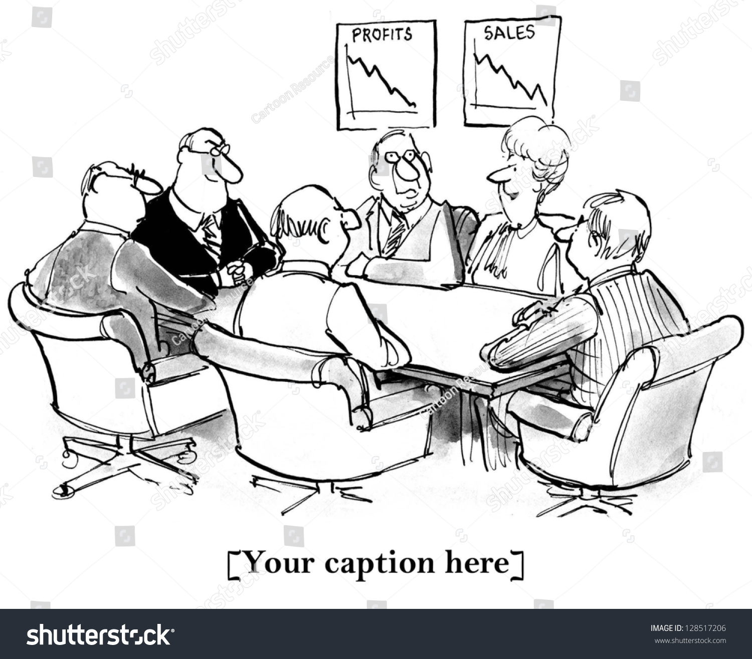 Your Caption Here Stock Illustration 128517206 | Shutterstock