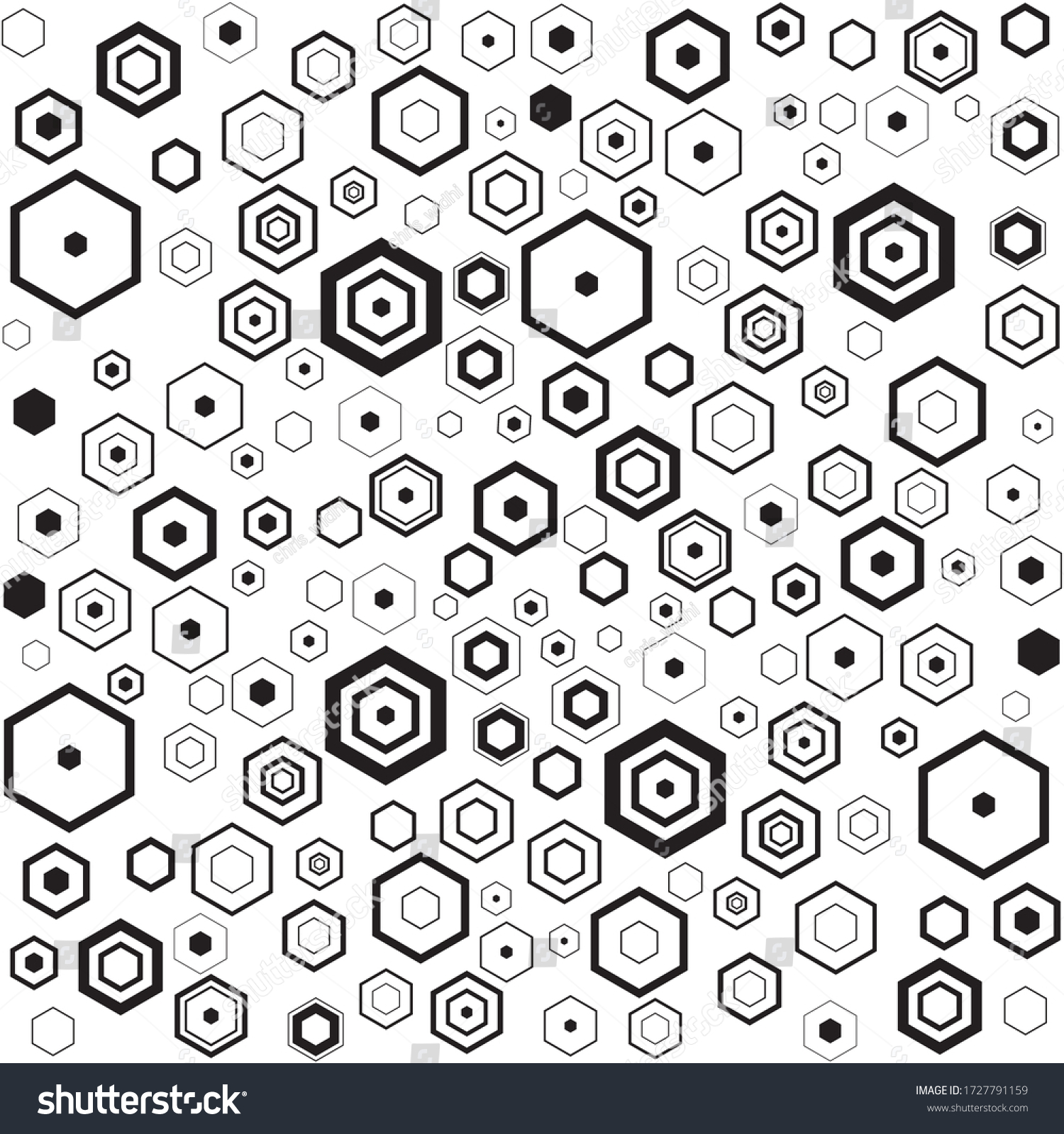 Beautiful Polygon Shapes Art Pattern Stock Vector (Royalty Free ...