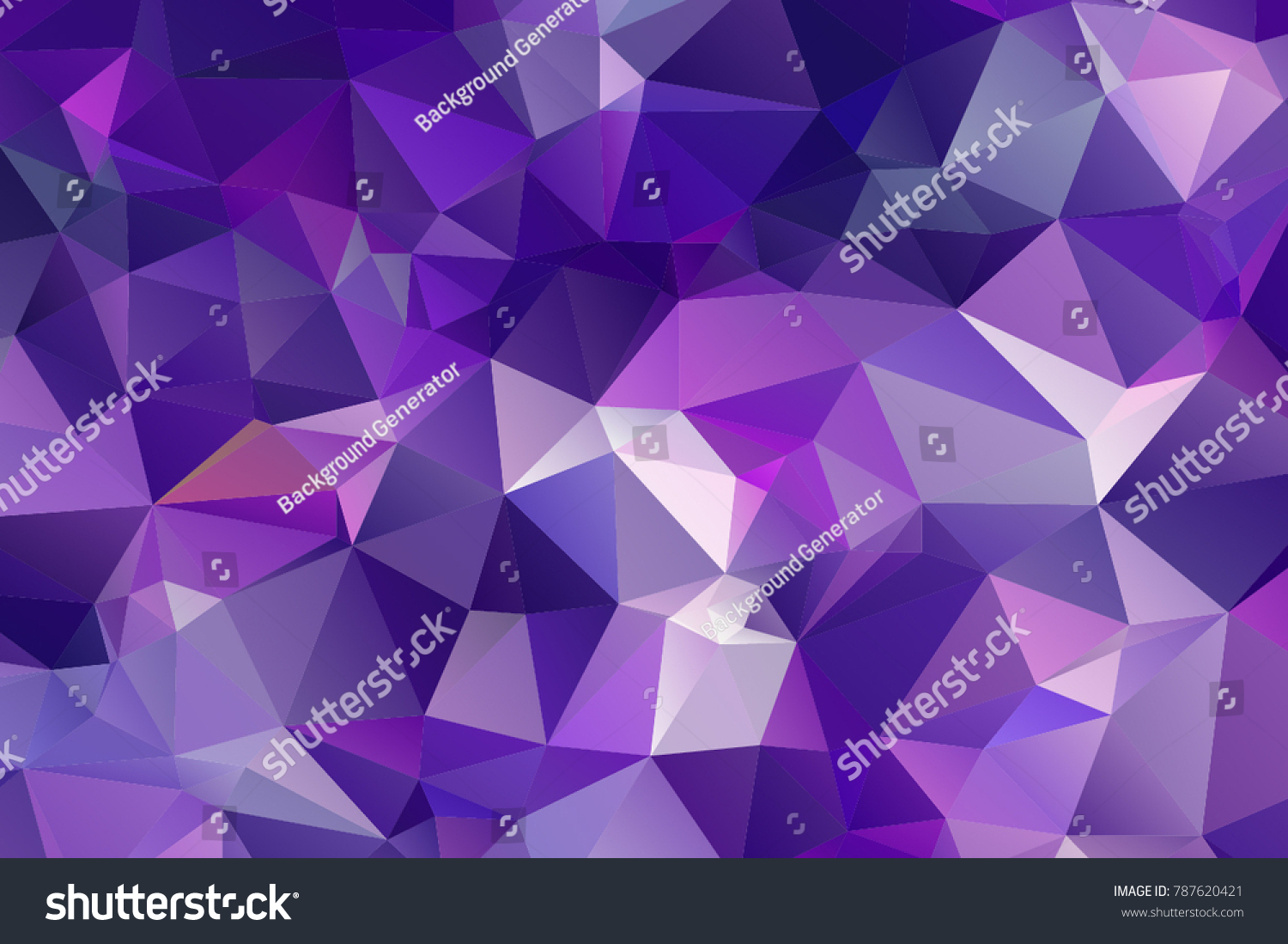 Abstract Polygonal Vector Background Background Consisted Stock Vector ...
