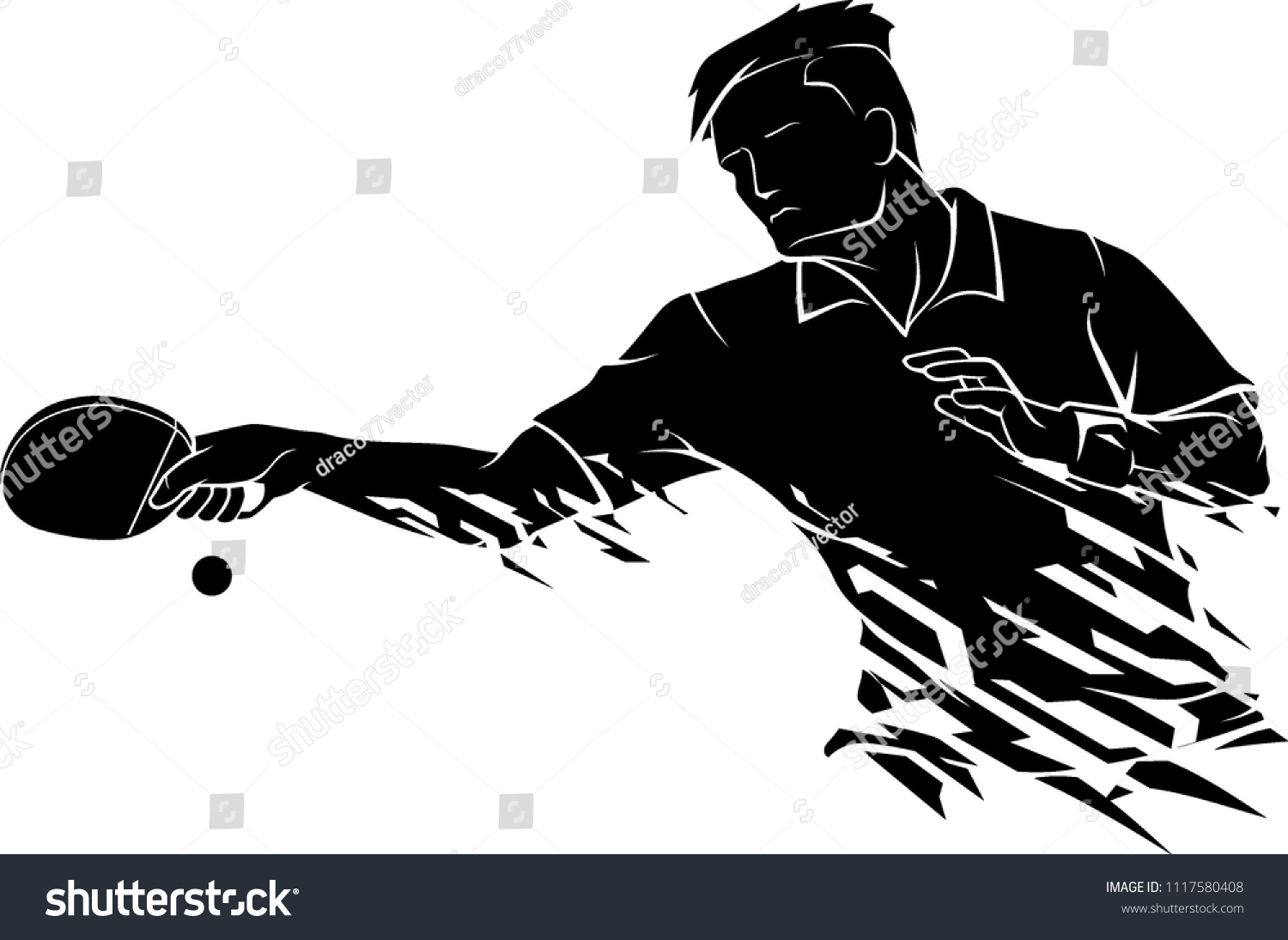 6,011 Table tennis player Stock Vectors, Images & Vector Art | Shutterstock
