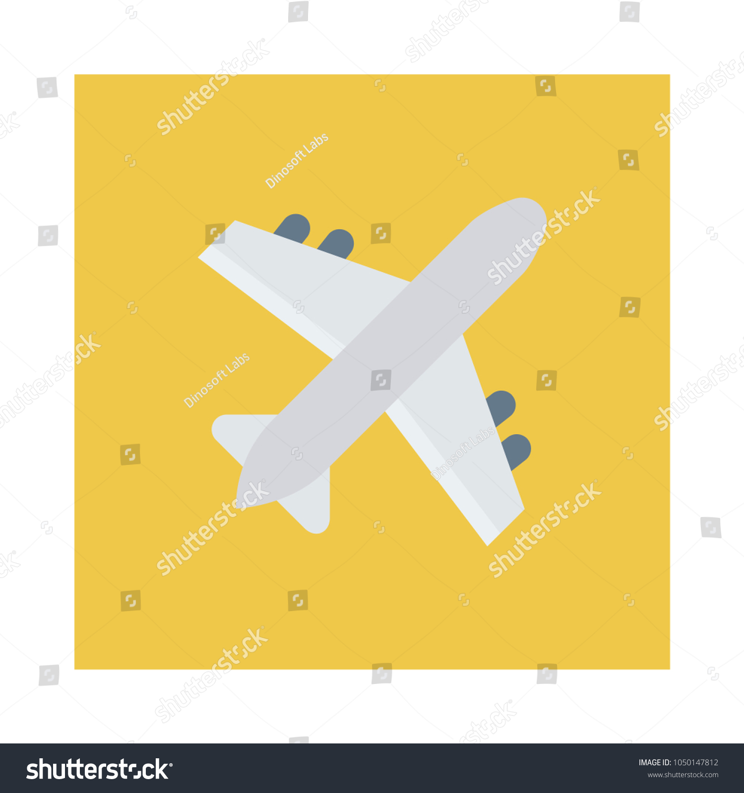 Aircraft Plane Flight Stock Vector (Royalty Free) 1050147812 | Shutterstock
