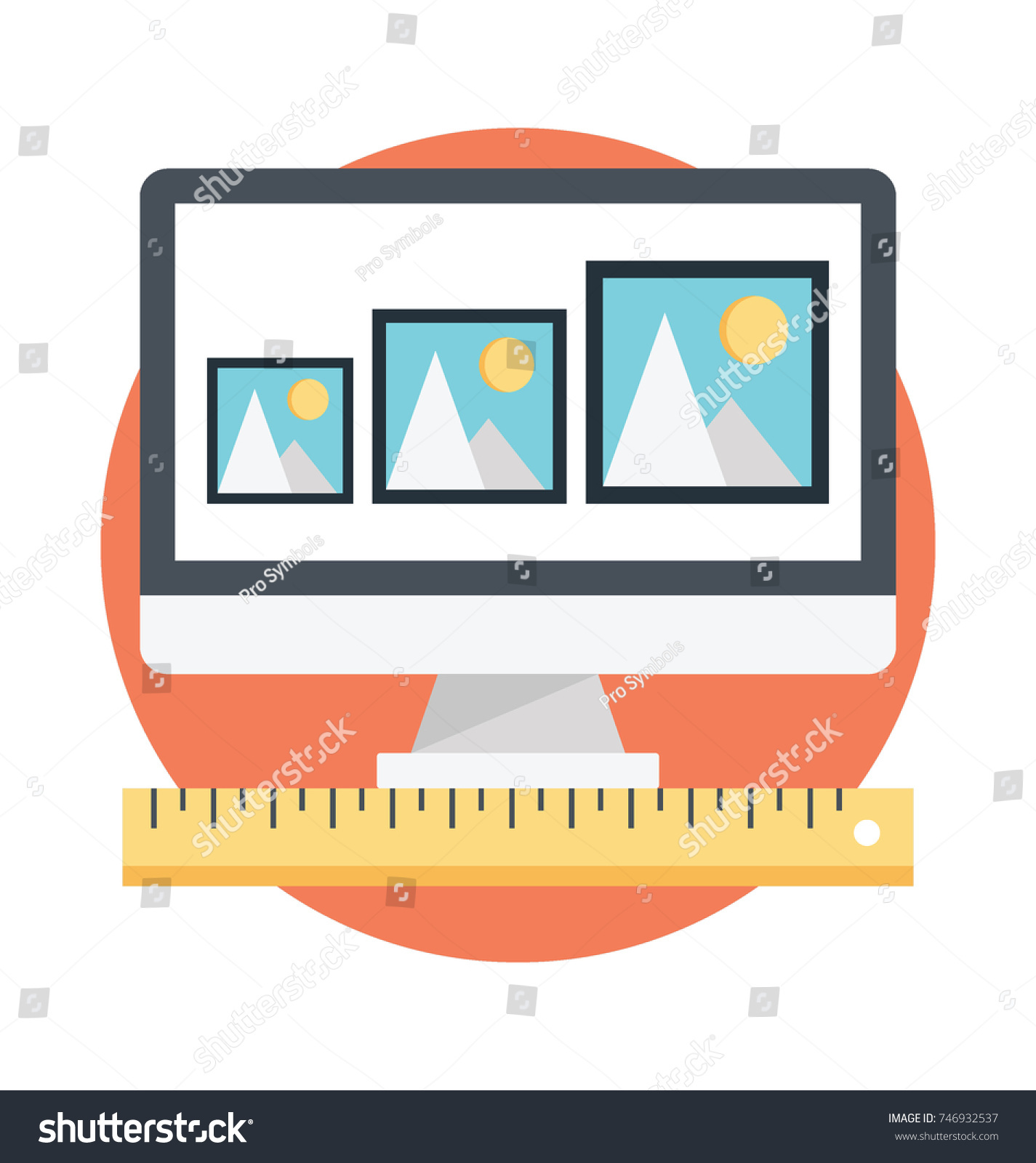 App Icon Modern Flat Vector Illustration Stock Vector (Royalty Free ...