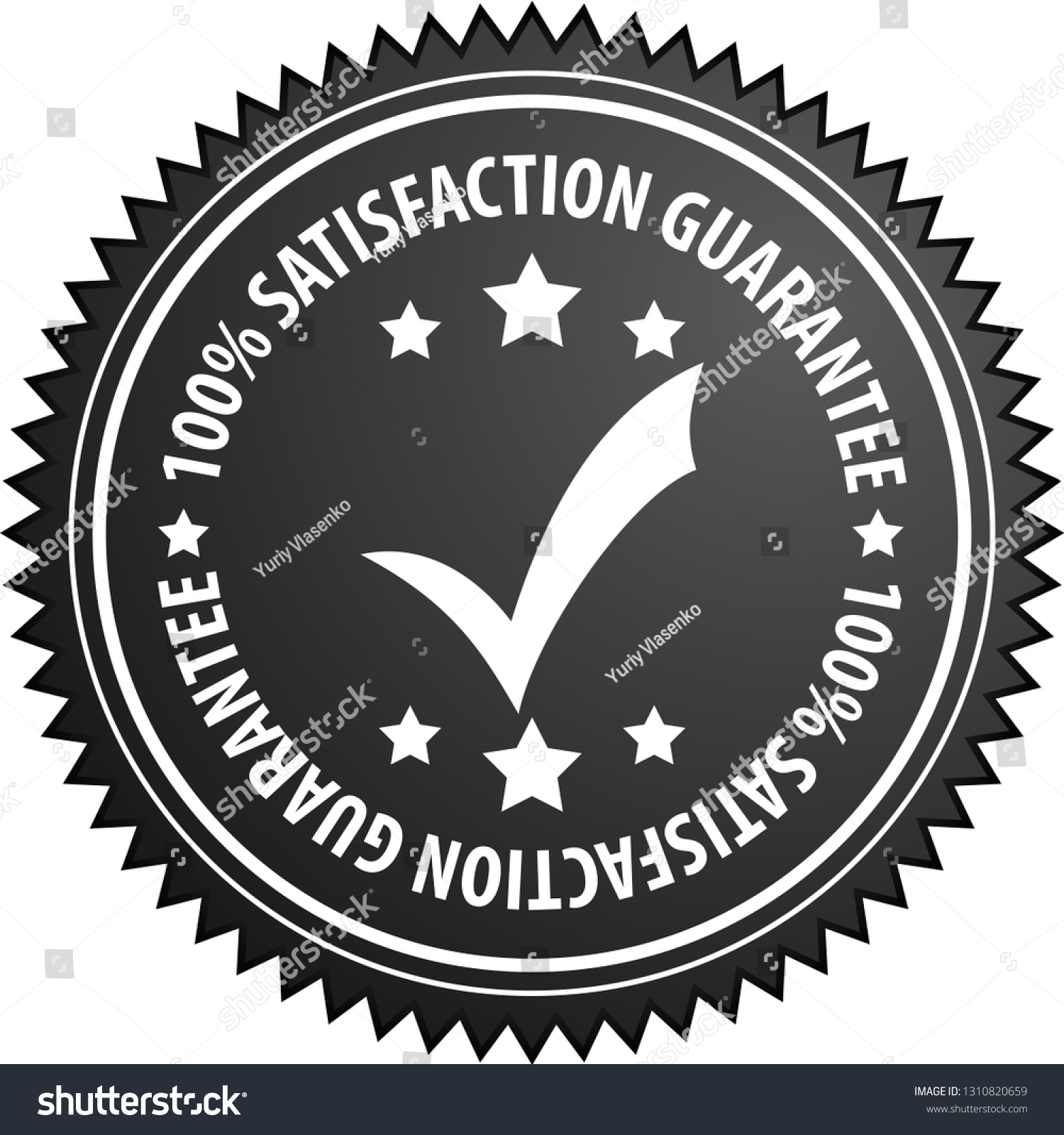 100 Approved Label Illustration Stock Vector (Royalty Free) 1310820659 ...