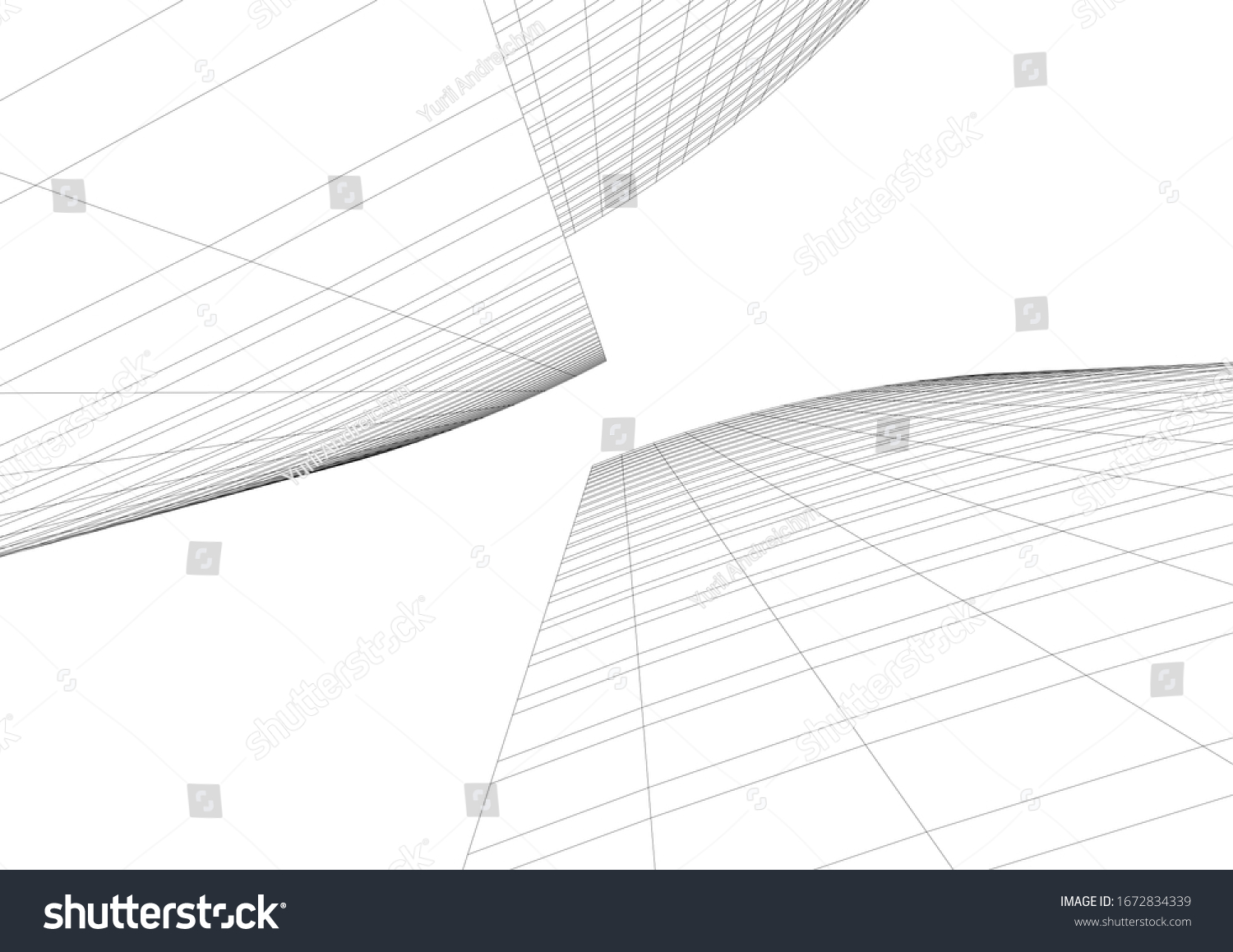 Architecture 3d Building Vector Illustration Stock Vector (Royalty Free ...