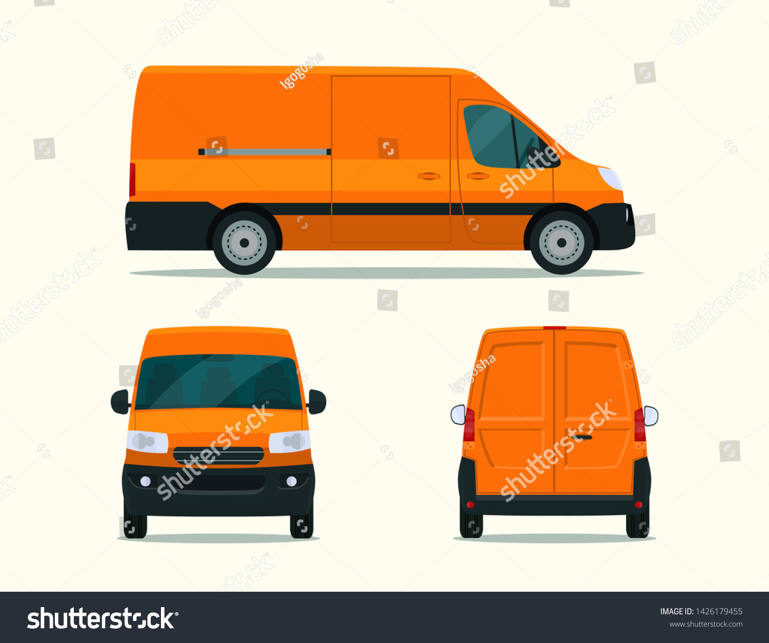 10,995 Orange vans Images, Stock Photos & Vectors | Shutterstock