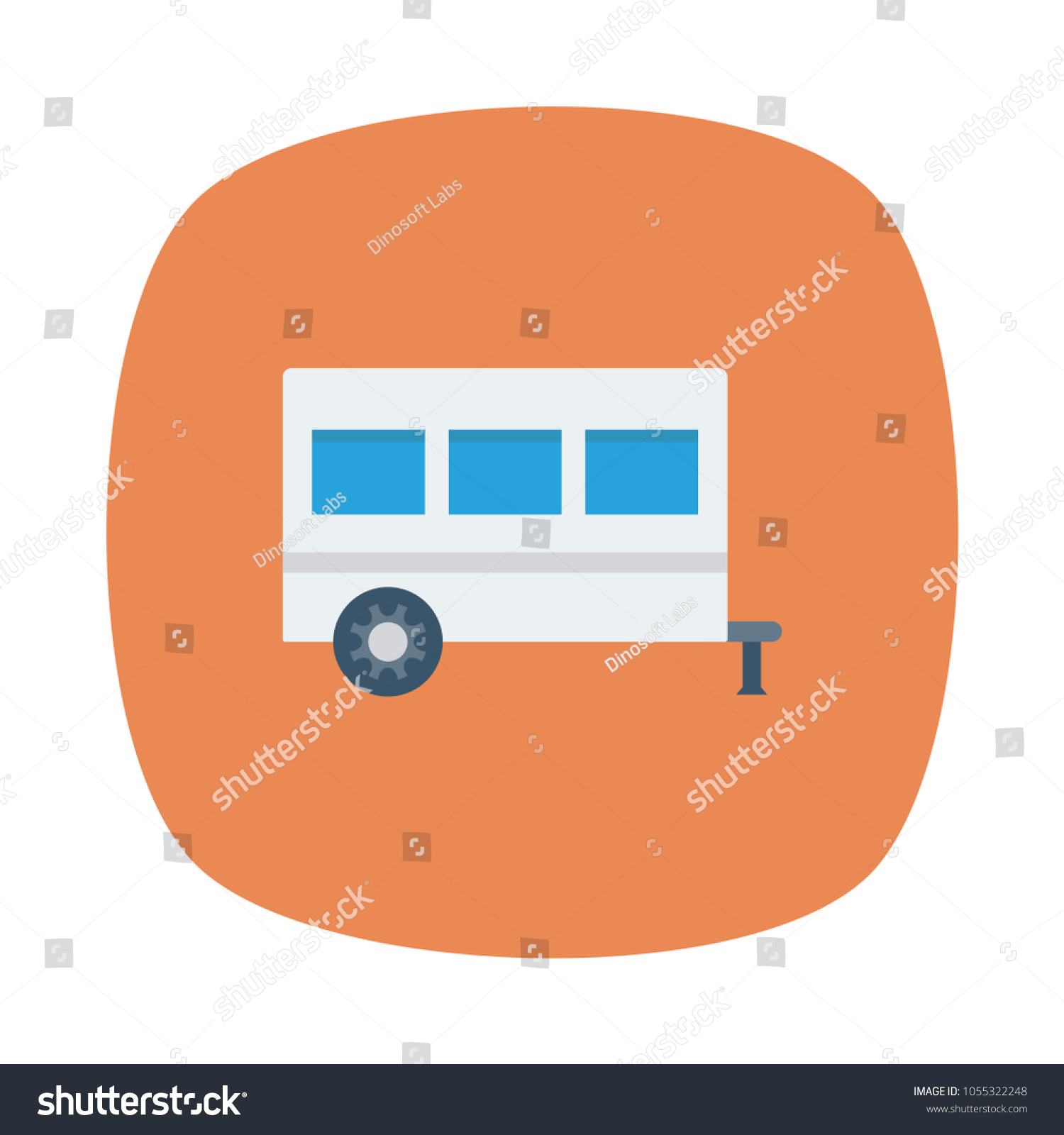 Bogie Train Travel Stock Vector (Royalty Free) 1055322248 | Shutterstock