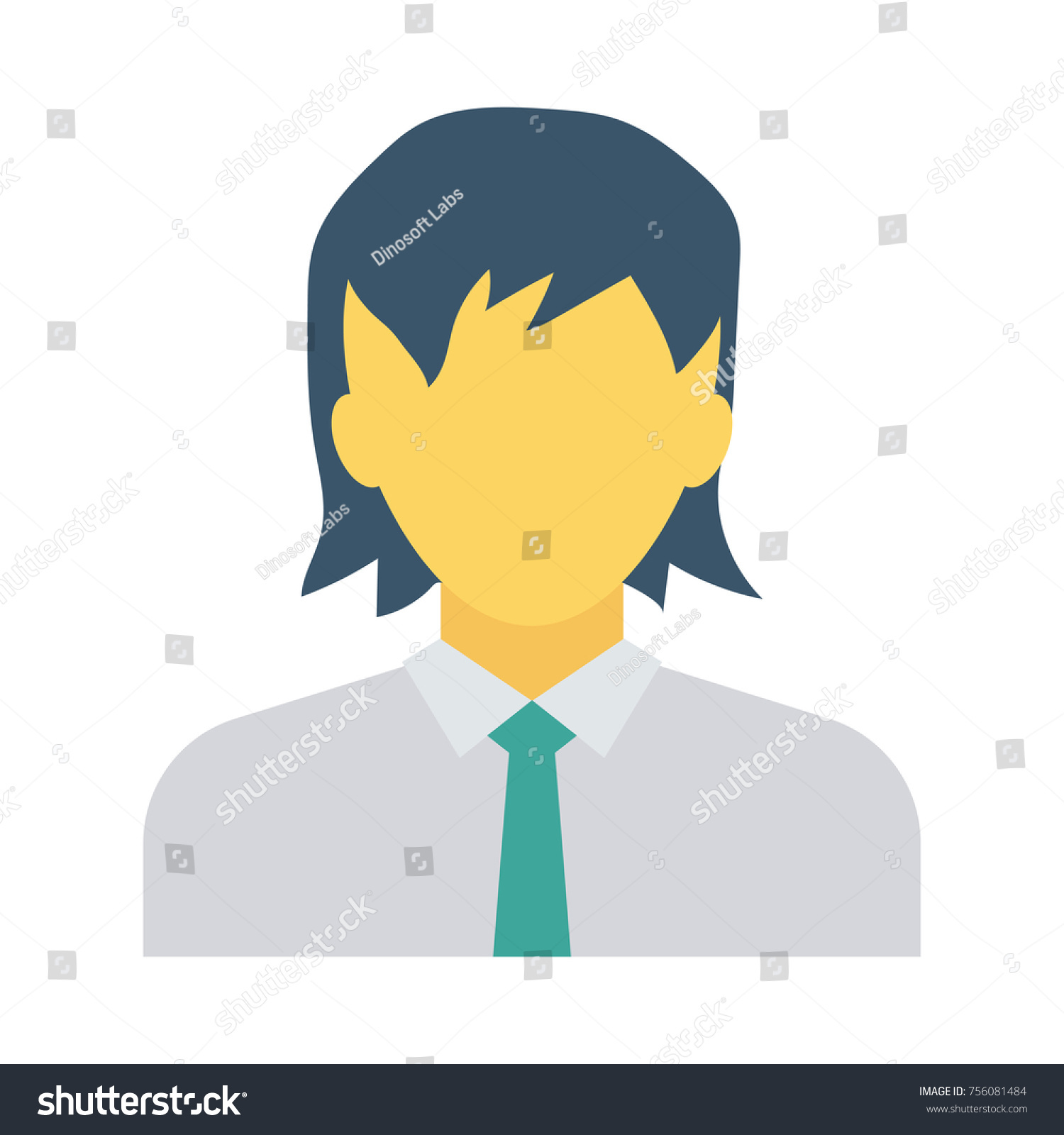 Boy Flat Icon Stock Vector (Royalty Free) 756081484 | Shutterstock