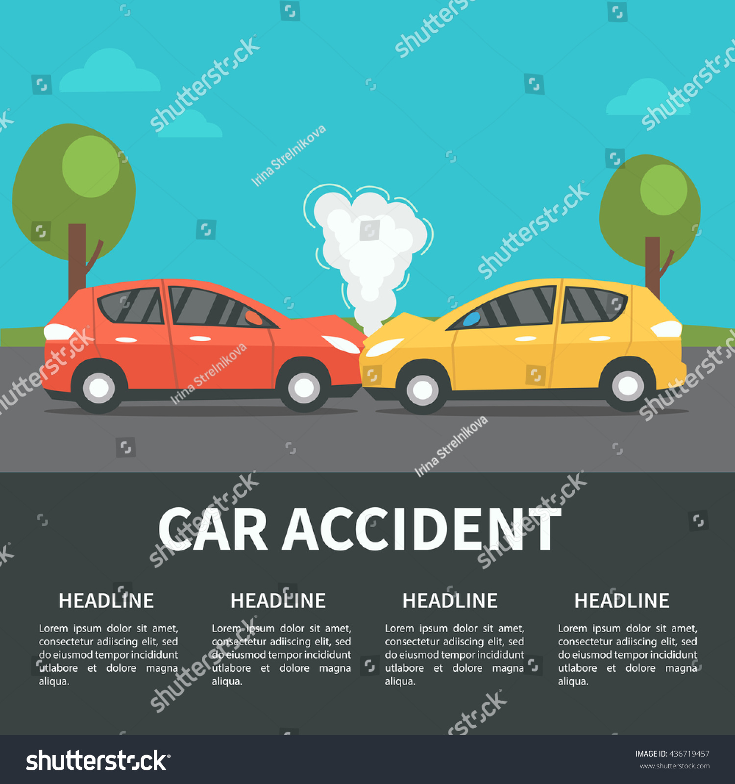 1,108 Infographic road accidents 图片、库存照片和矢量图 | Shutterstock