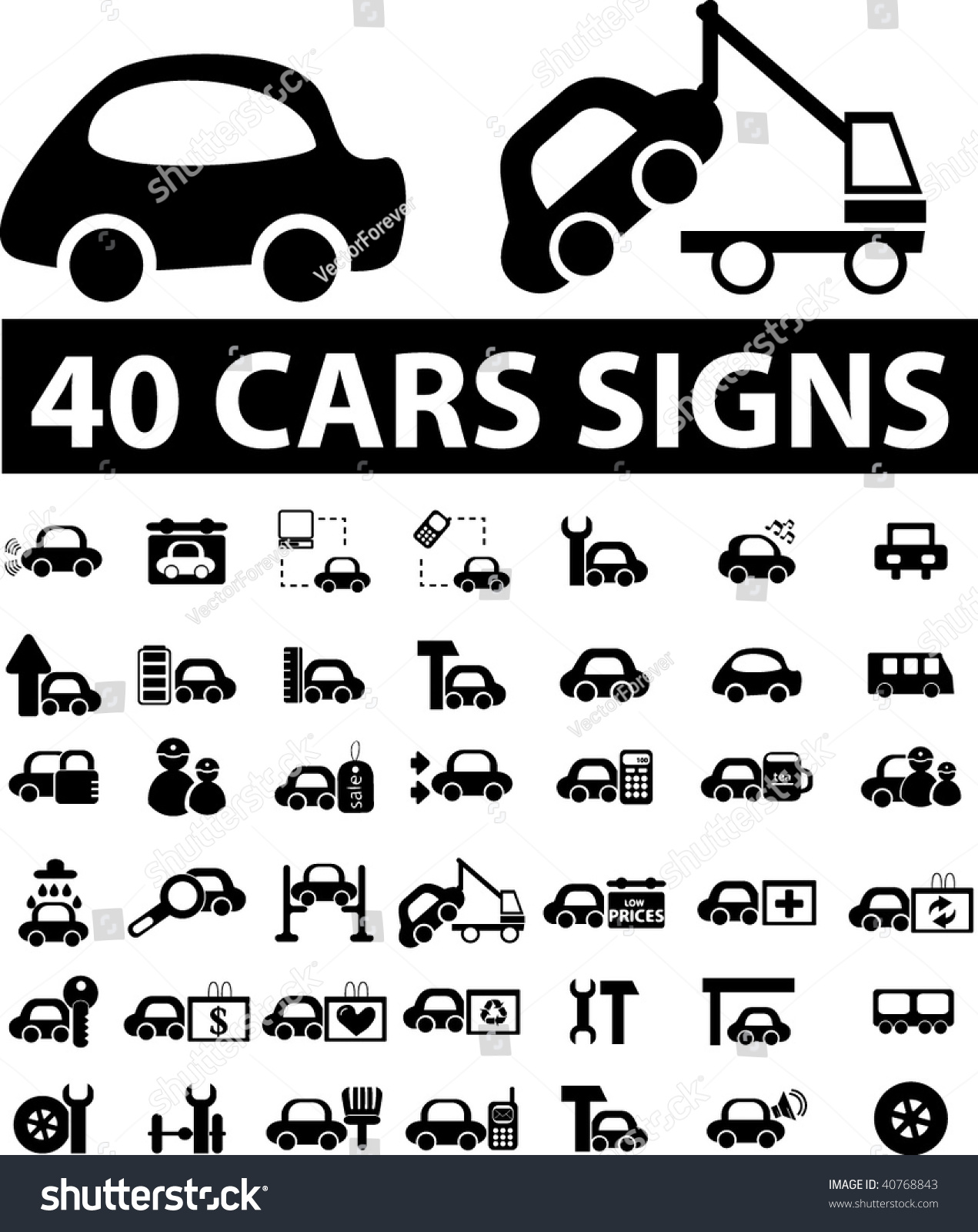 Printable Car Signs