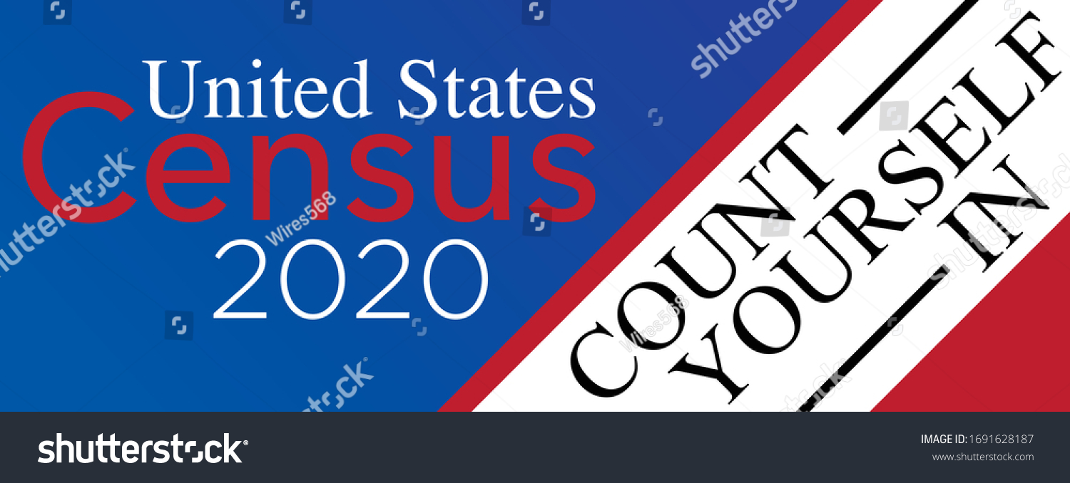 2020 Census Count Yourself Stock Vector Royalty Free 1691628187