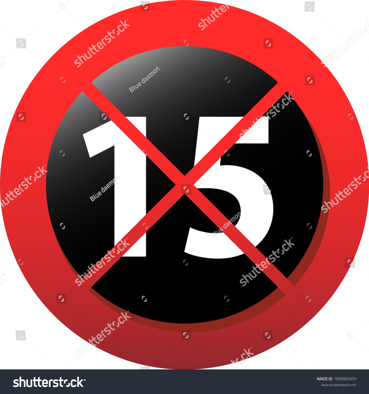 15 Certificate Mark Stock Vector (Royalty Free) 1094003459