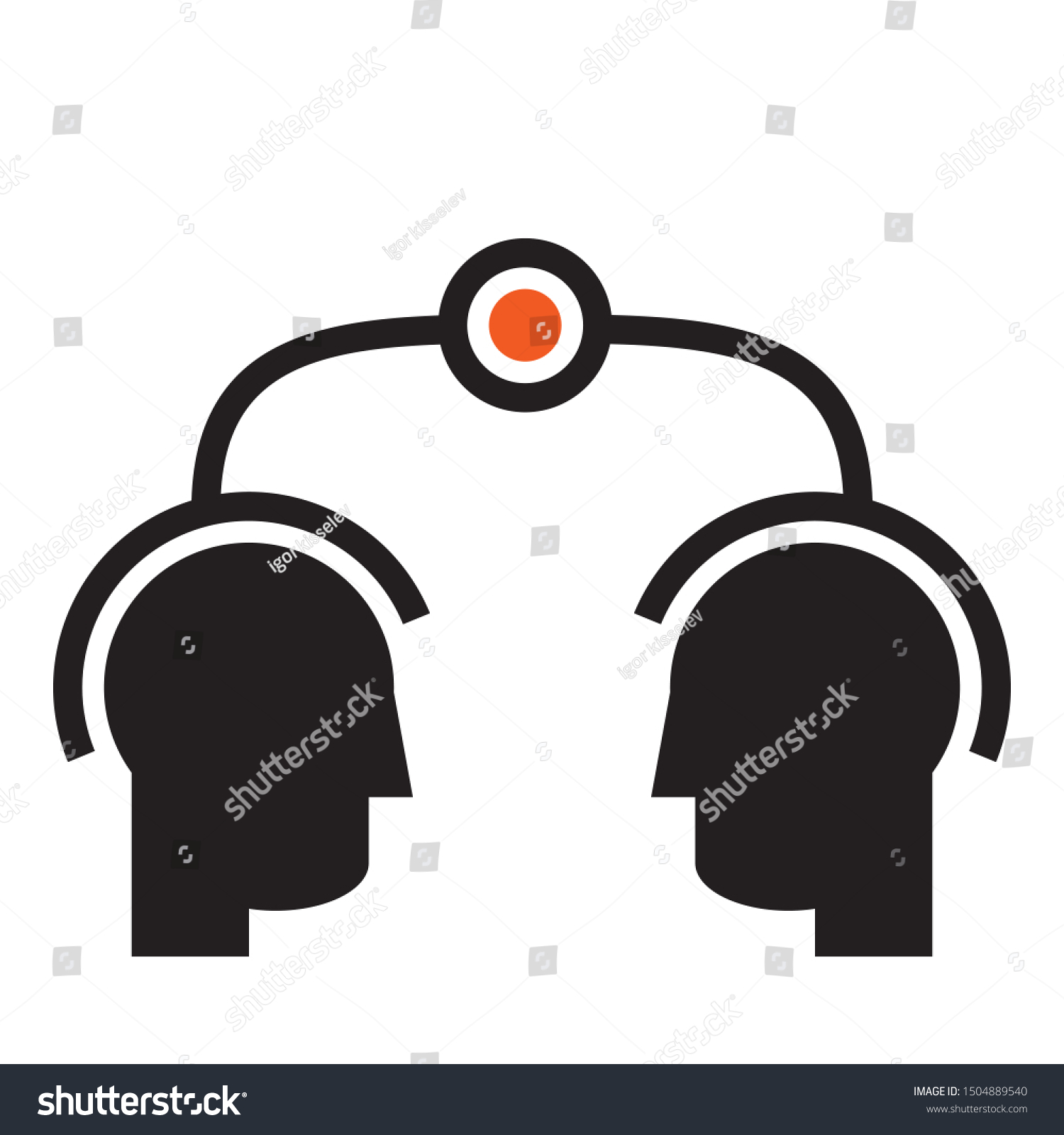 Communication Problem Due Personal Incompatibility Illustration Stock ...