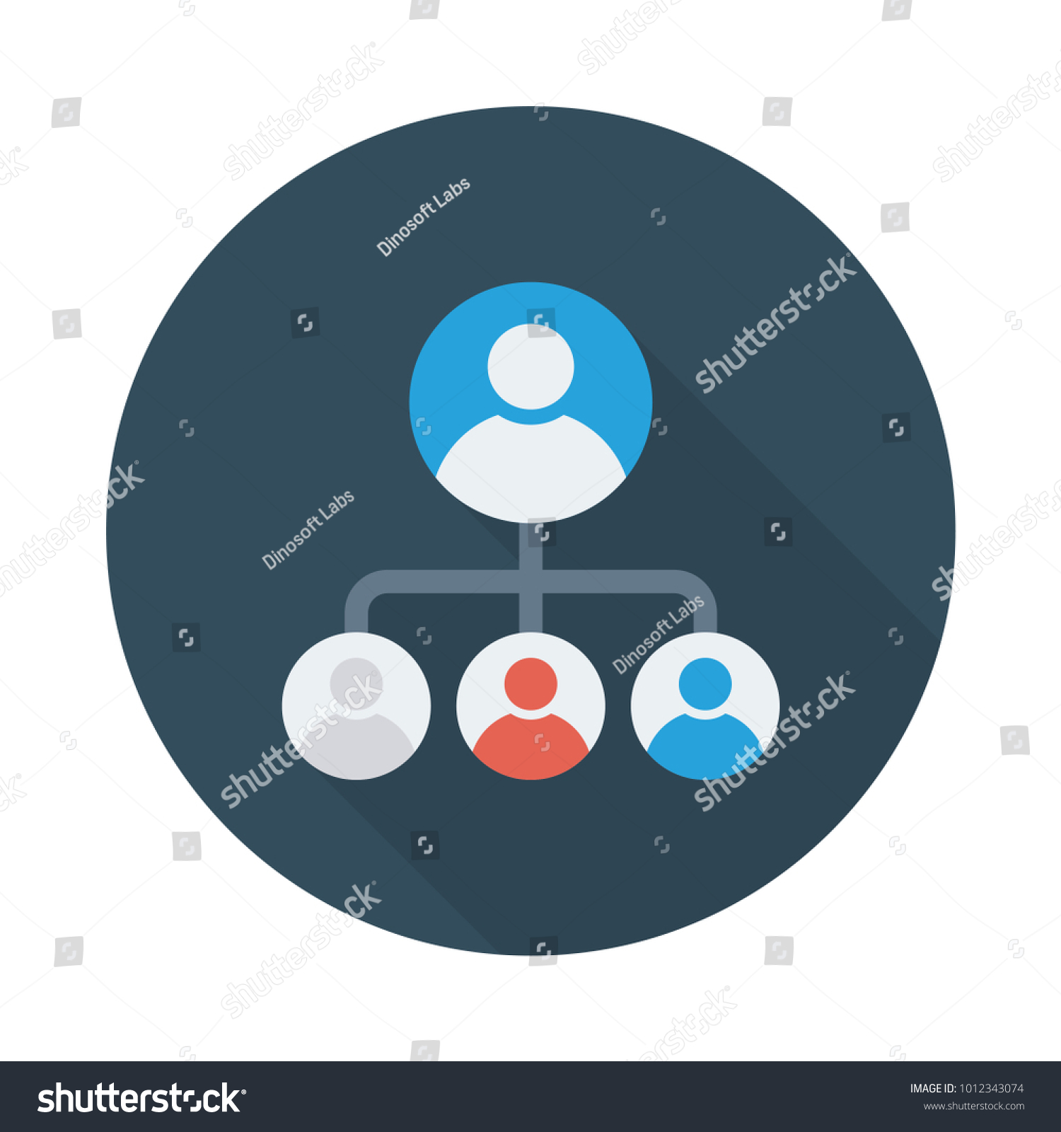 Connect Organization Employee Stock Vector (Royalty Free) 1012343074 ...