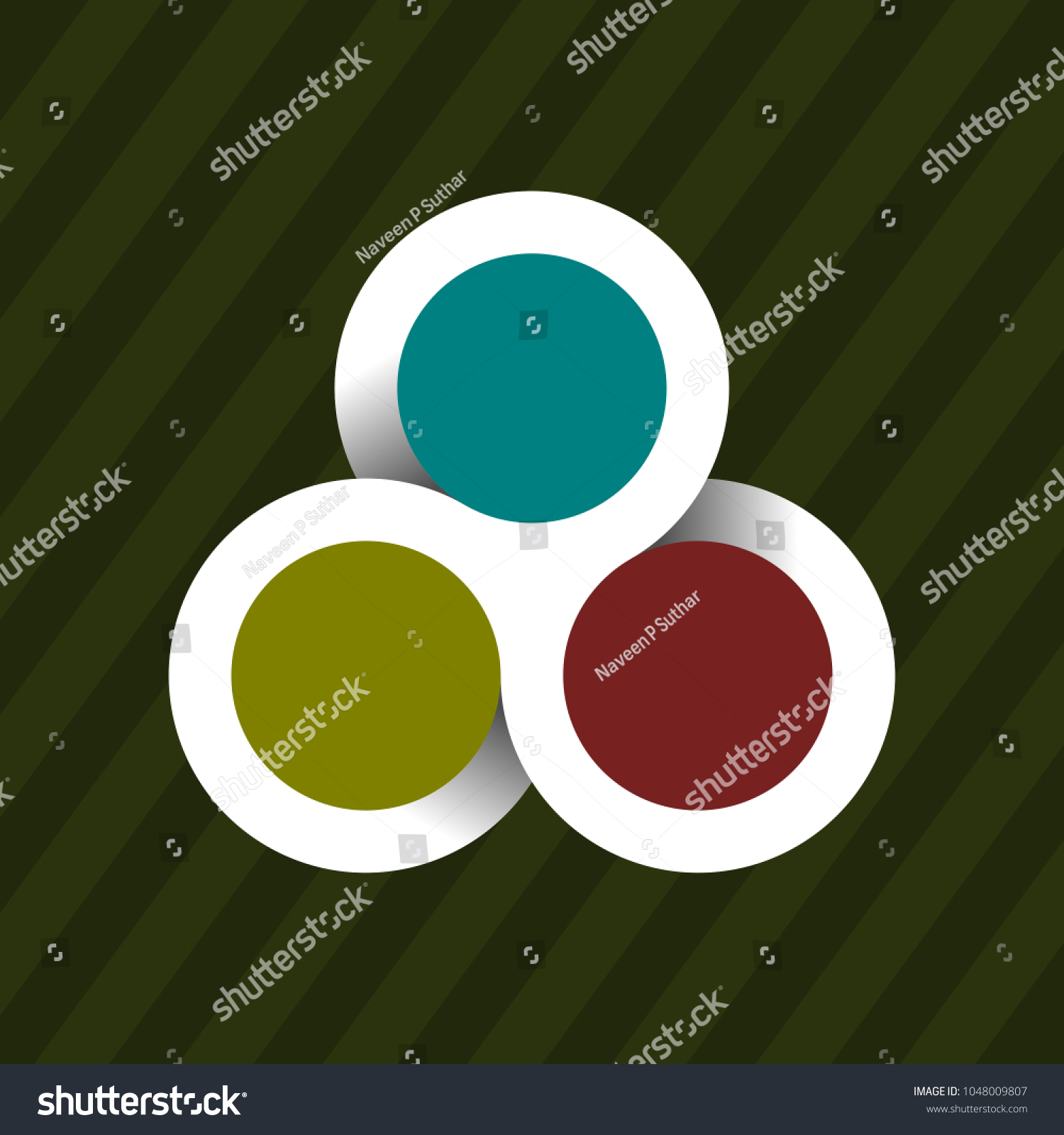 2,342 3 linked circles Images, Stock Photos & Vectors | Shutterstock