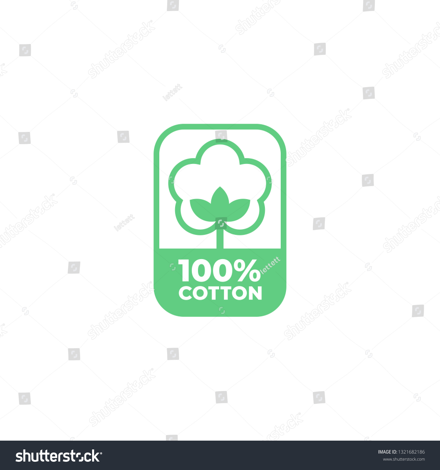 924 100% cotton logo Images, Stock Photos & Vectors | Shutterstock
