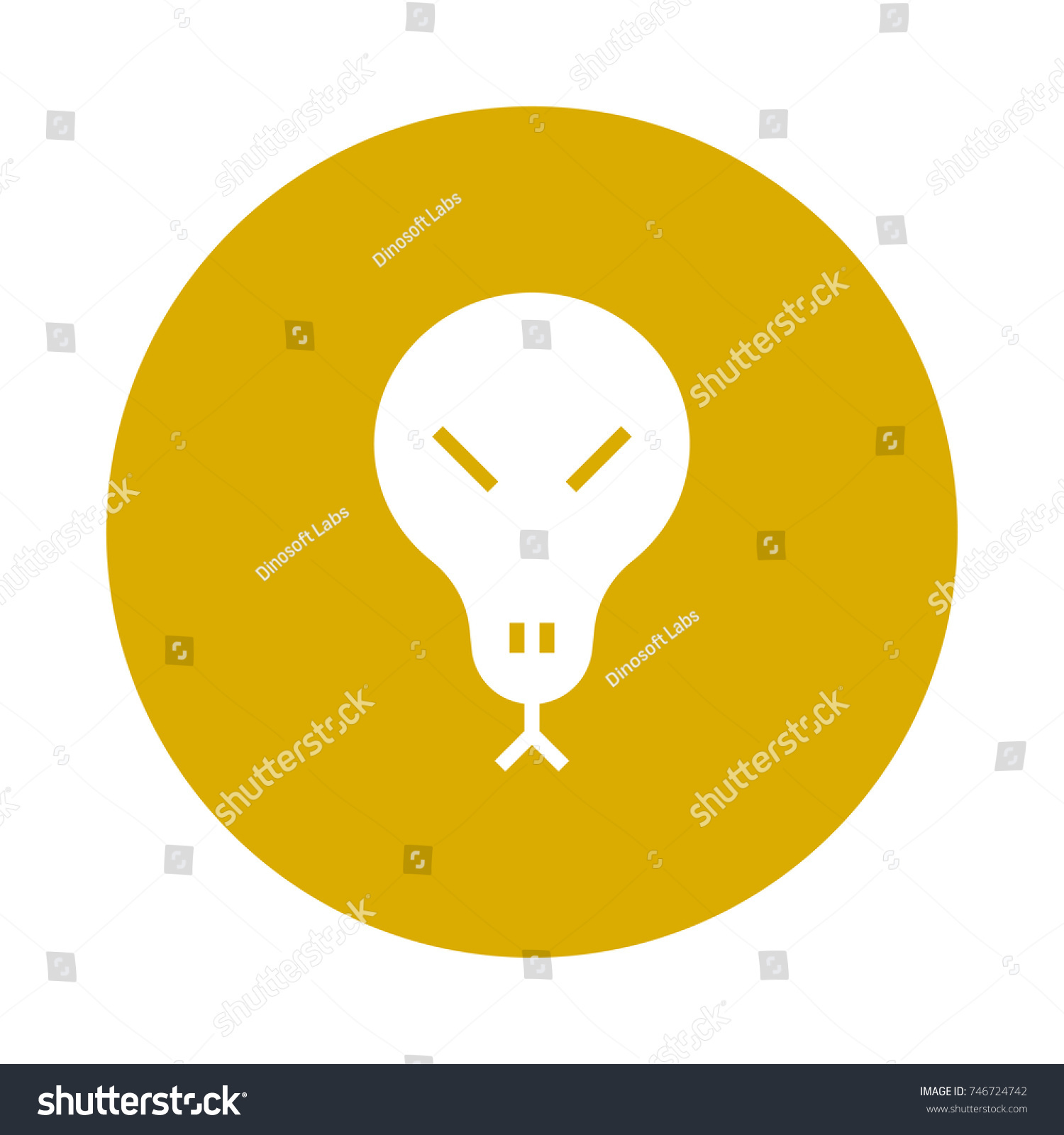 Creepy Icon Stock Vector (Royalty Free) 746724742 | Shutterstock