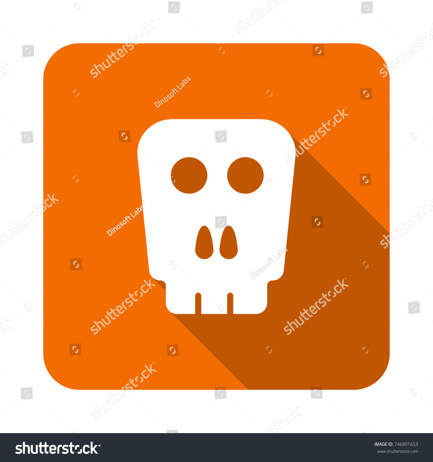 Creepy Icon Stock Vector (Royalty Free) 746801653 | Shutterstock