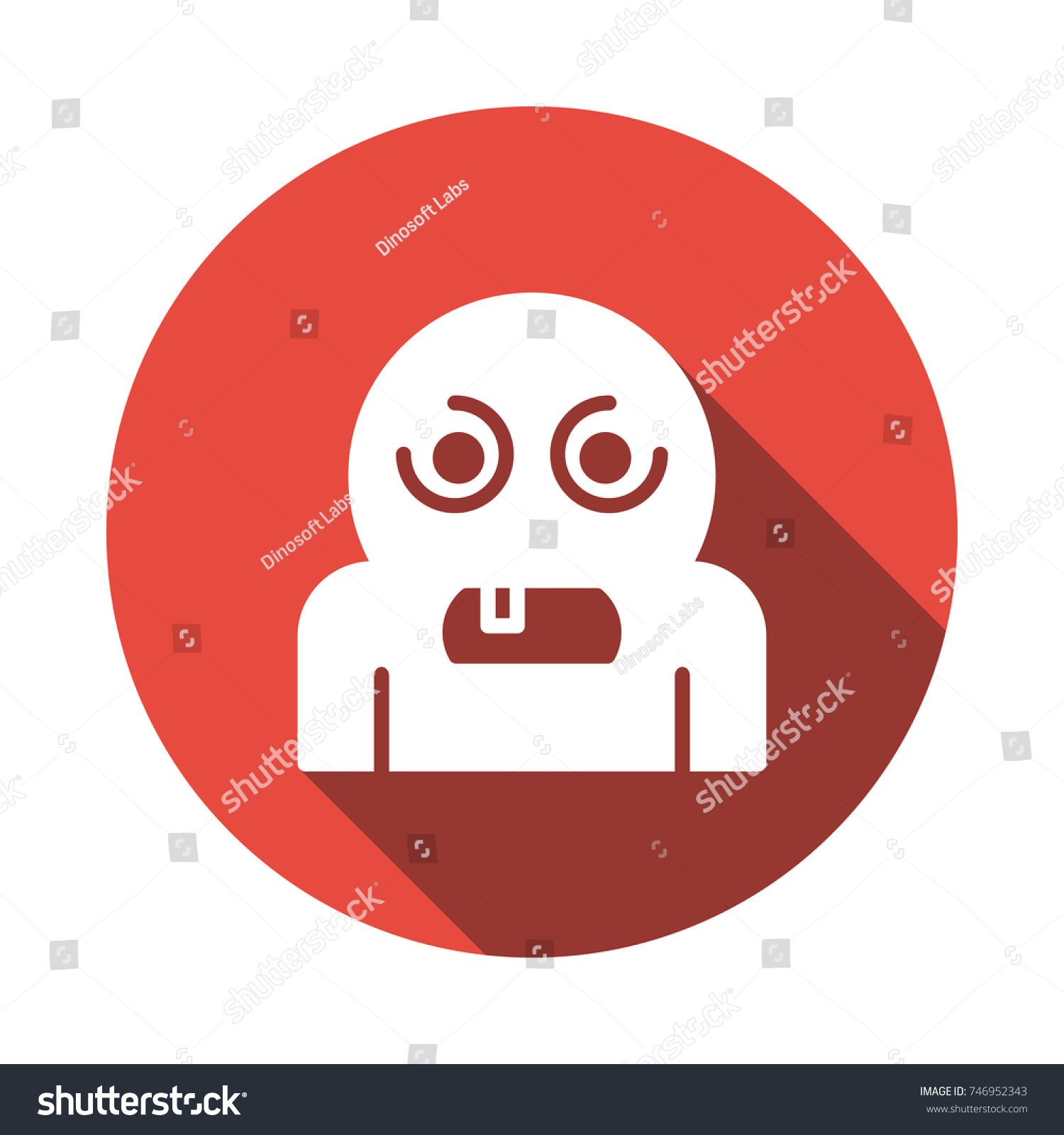 Creepy Icon Stock Vector (Royalty Free) 746952343 | Shutterstock