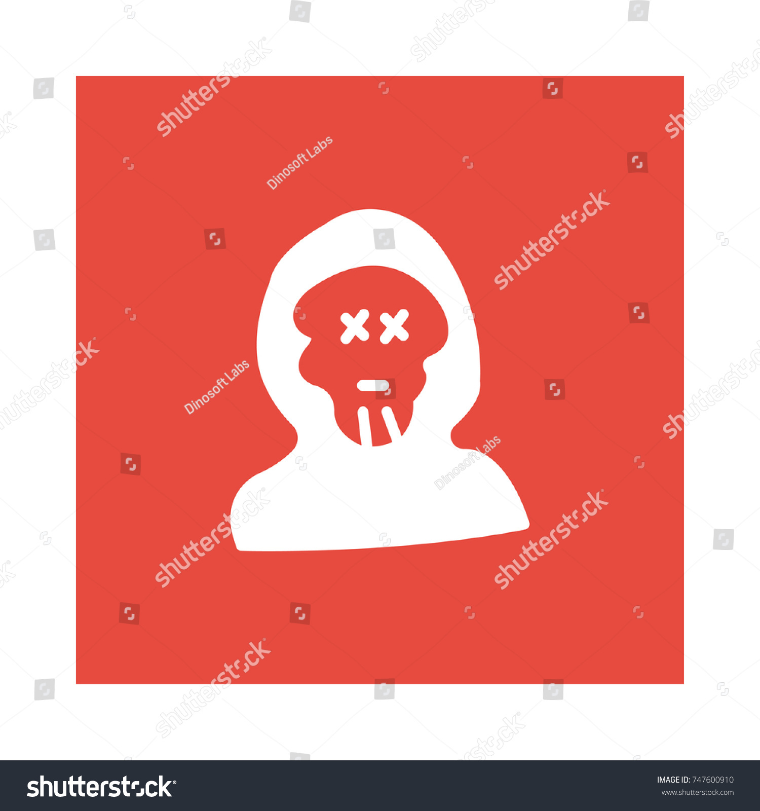 Creepy Icon Stock Vector (Royalty Free) 747600910 | Shutterstock