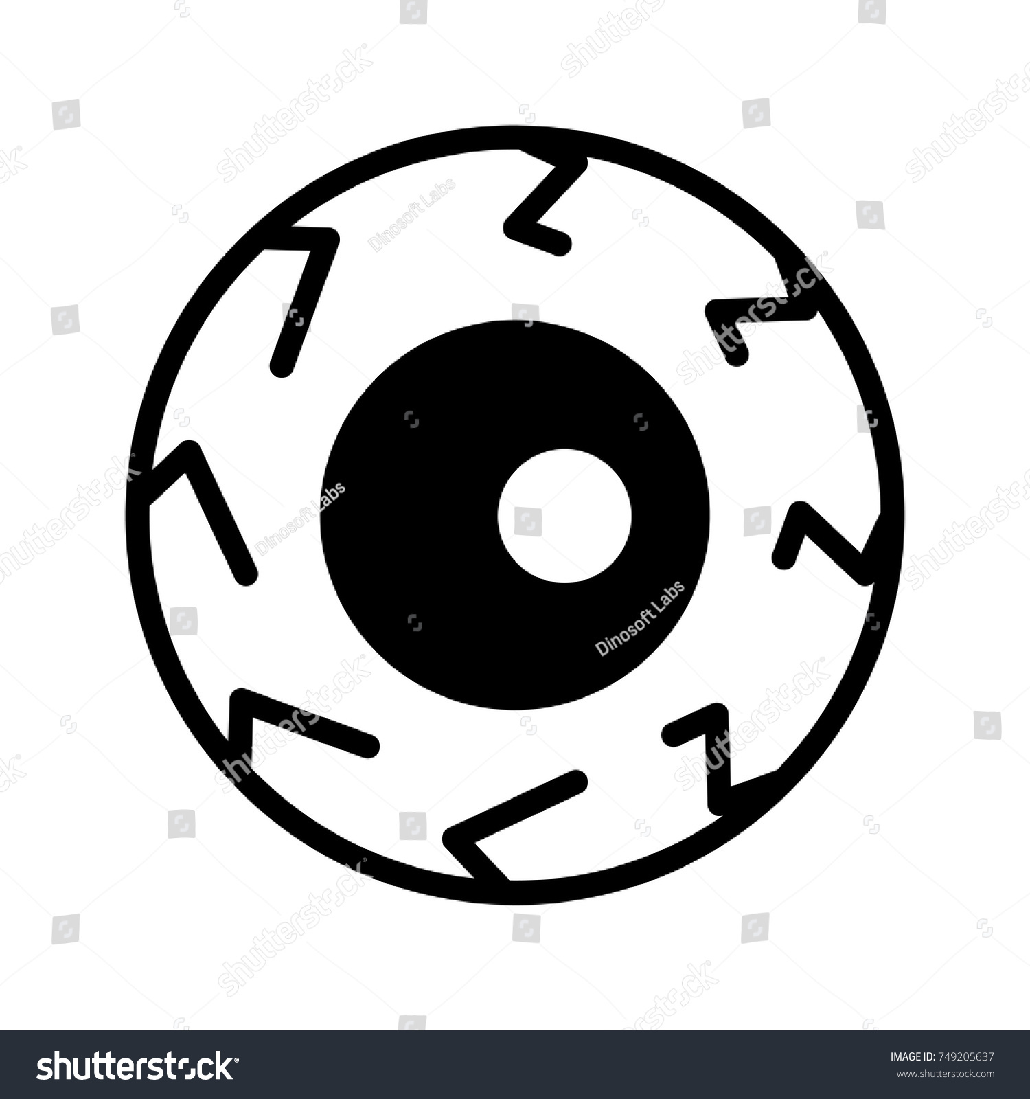 Creepy Icon Stock Vector (Royalty Free) 749205637 | Shutterstock