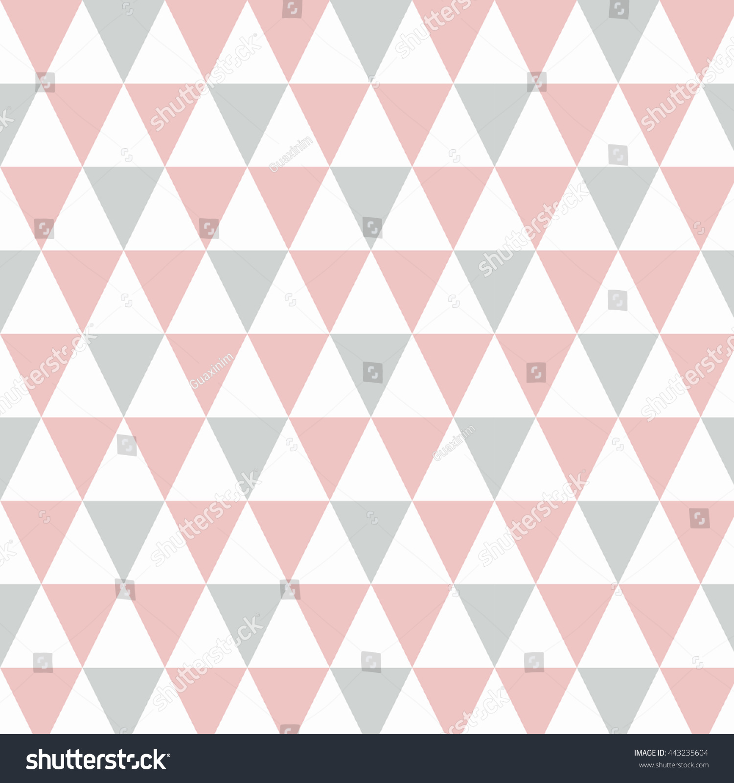 Cute Pastel Color Triangle Pattern Vector: เวกเตอร์สต็อก (ปลอดค่า ...