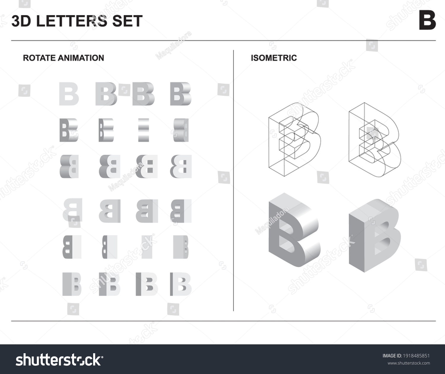 97 Letter b animation Images, Stock Photos & Vectors | Shutterstock