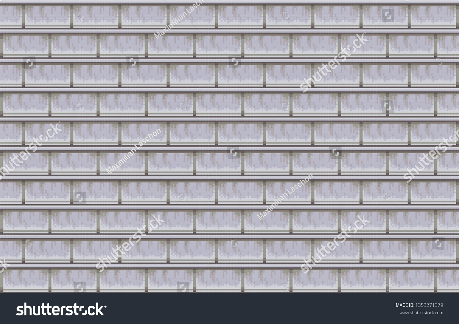 2d Brick Wall Texture Assets Game Stock Vector (Royalty Free ...