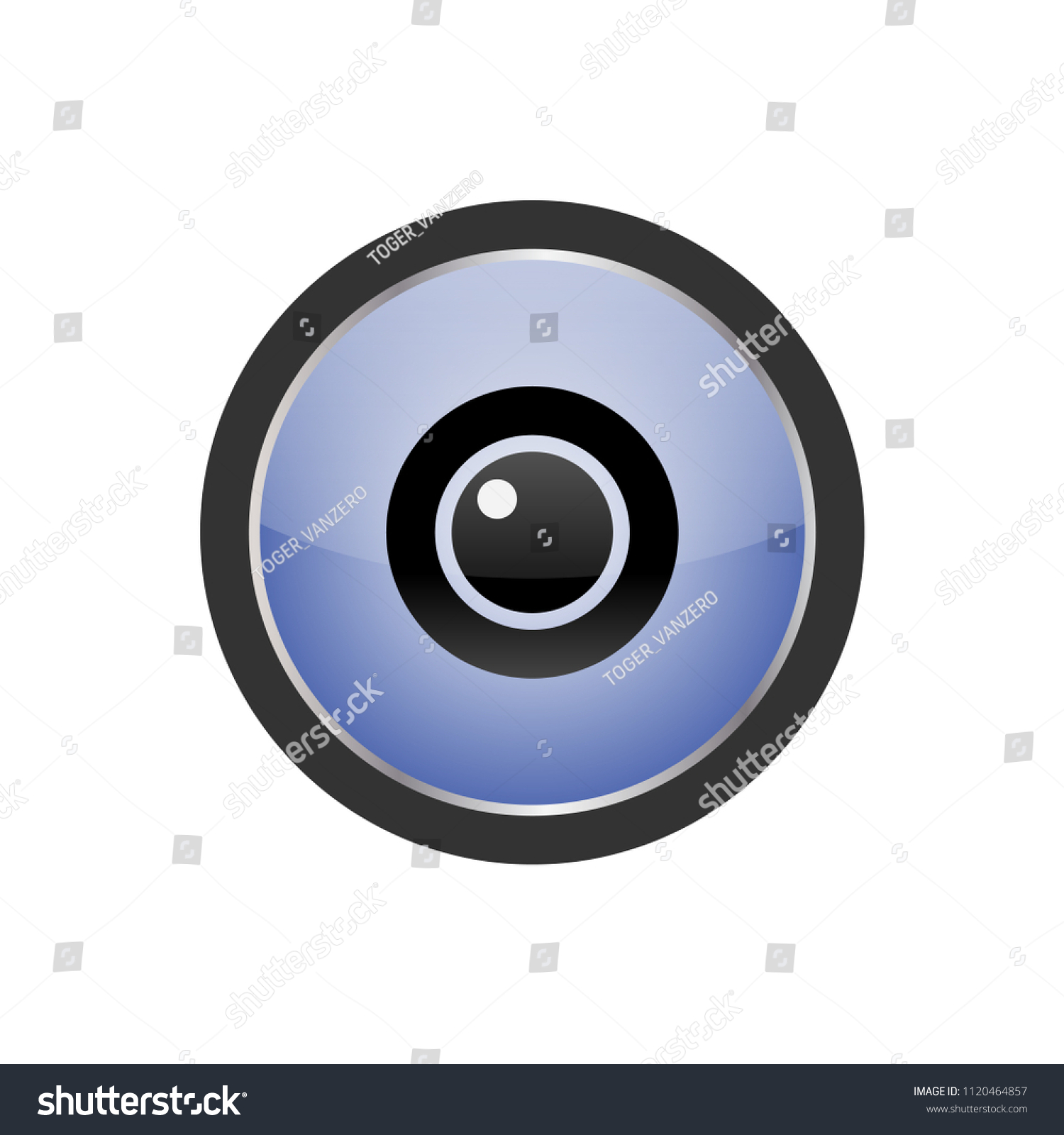 3d Camera Icon Graphic Design Template Stock Vector (Royalty Free ...