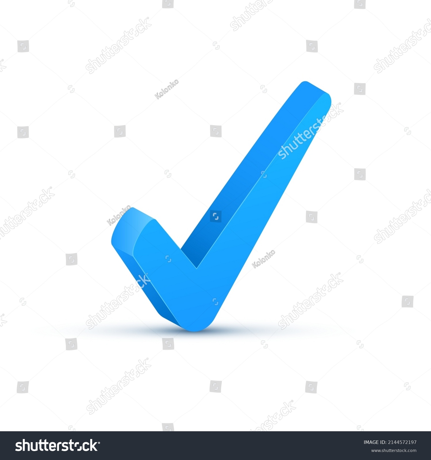 3d Checkmark Tick Icon Checklist Success Stock Vector (Royalty Free ... 3d Checkmark Tick Icon Checklist Success Stock Vector (Royalty Free ...