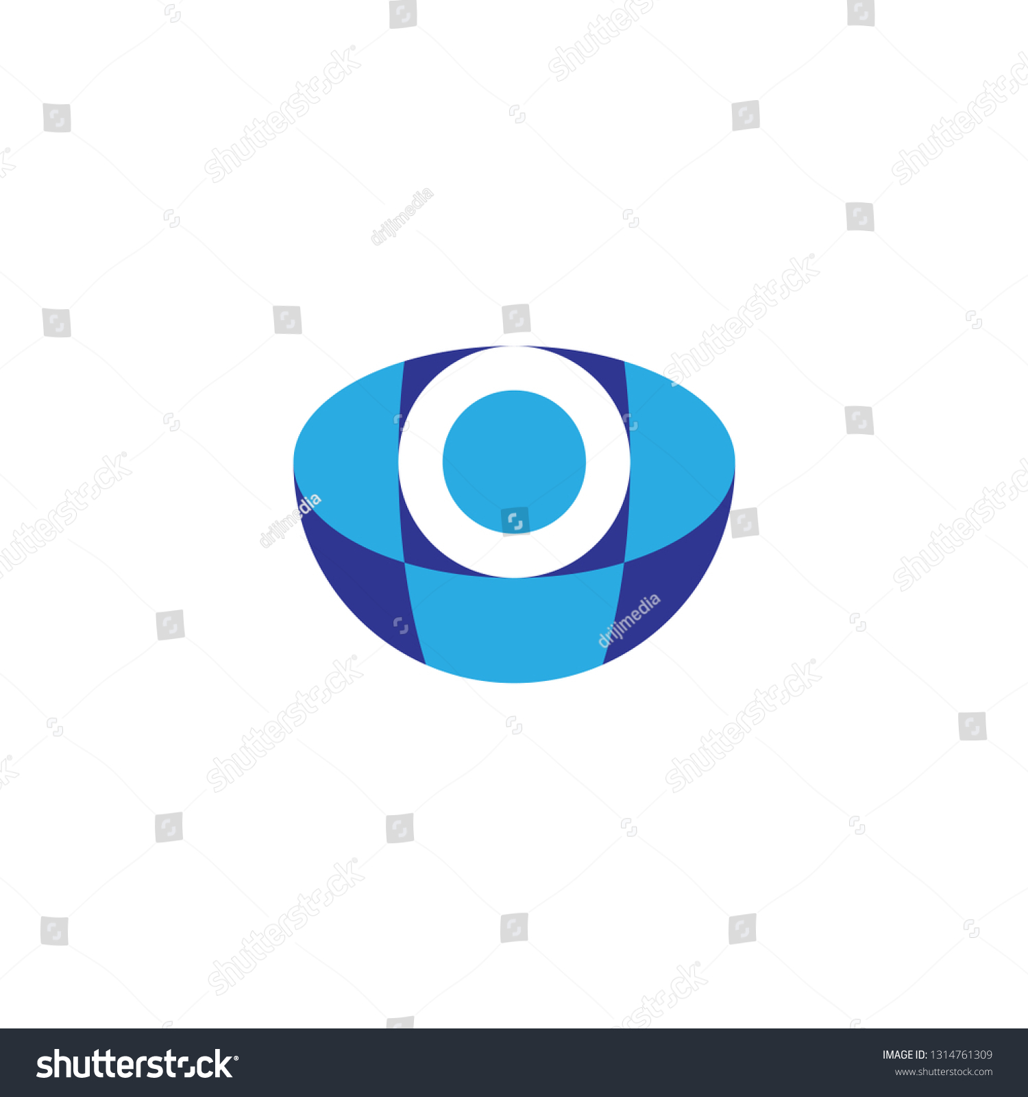 3d Circle Logo Design Stock Vector (Royalty Free) 1314761309 | Shutterstock