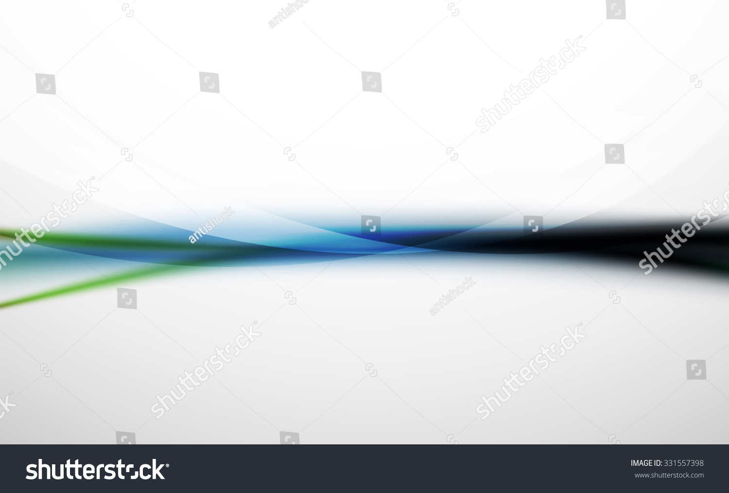 3d Colorful Wave Line Abstract Background Stock Vector (Royalty Free ...