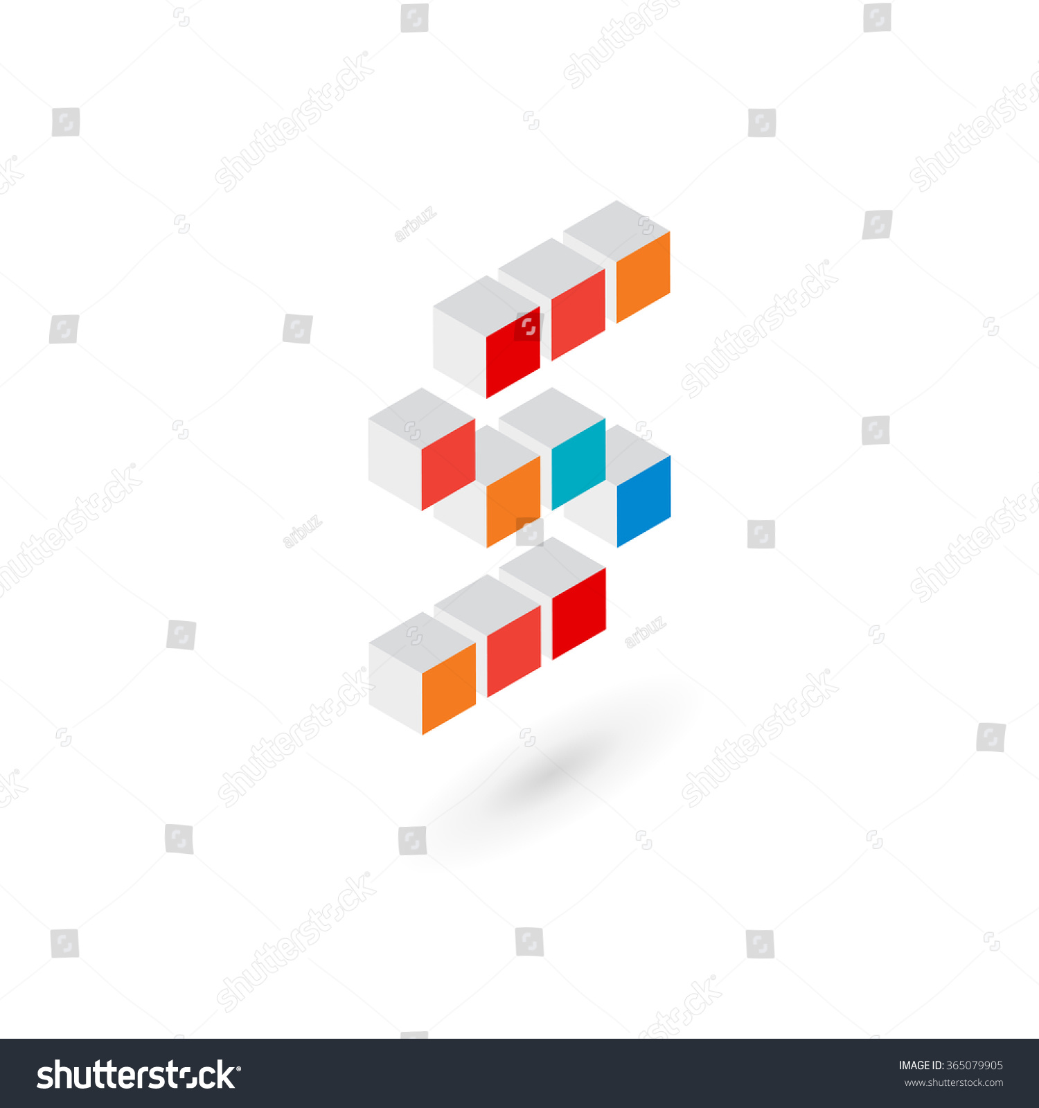 3d Cube Letter S Logo Icon: เวกเตอร์สต็อก (ปลอดค่าลิขสิทธิ์) 365079905 | Shutterstock