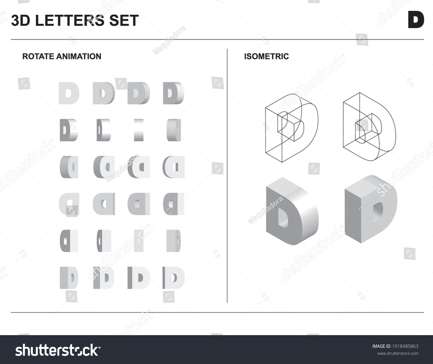 Letter d animation : 81 images, photos et images vectorielles de stock ...