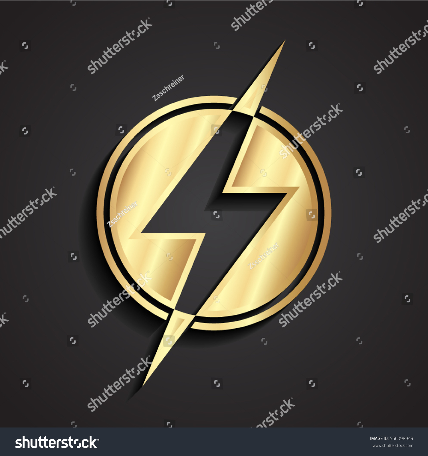 Logotipo 3d de luz de forma: vector de stock (libre de regalías) 556098949