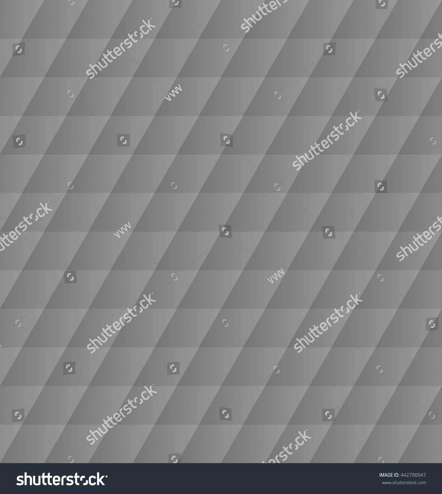 3d Gray Color Parallelogram Seamless Pattern Stock Vector (Royalty Free ...