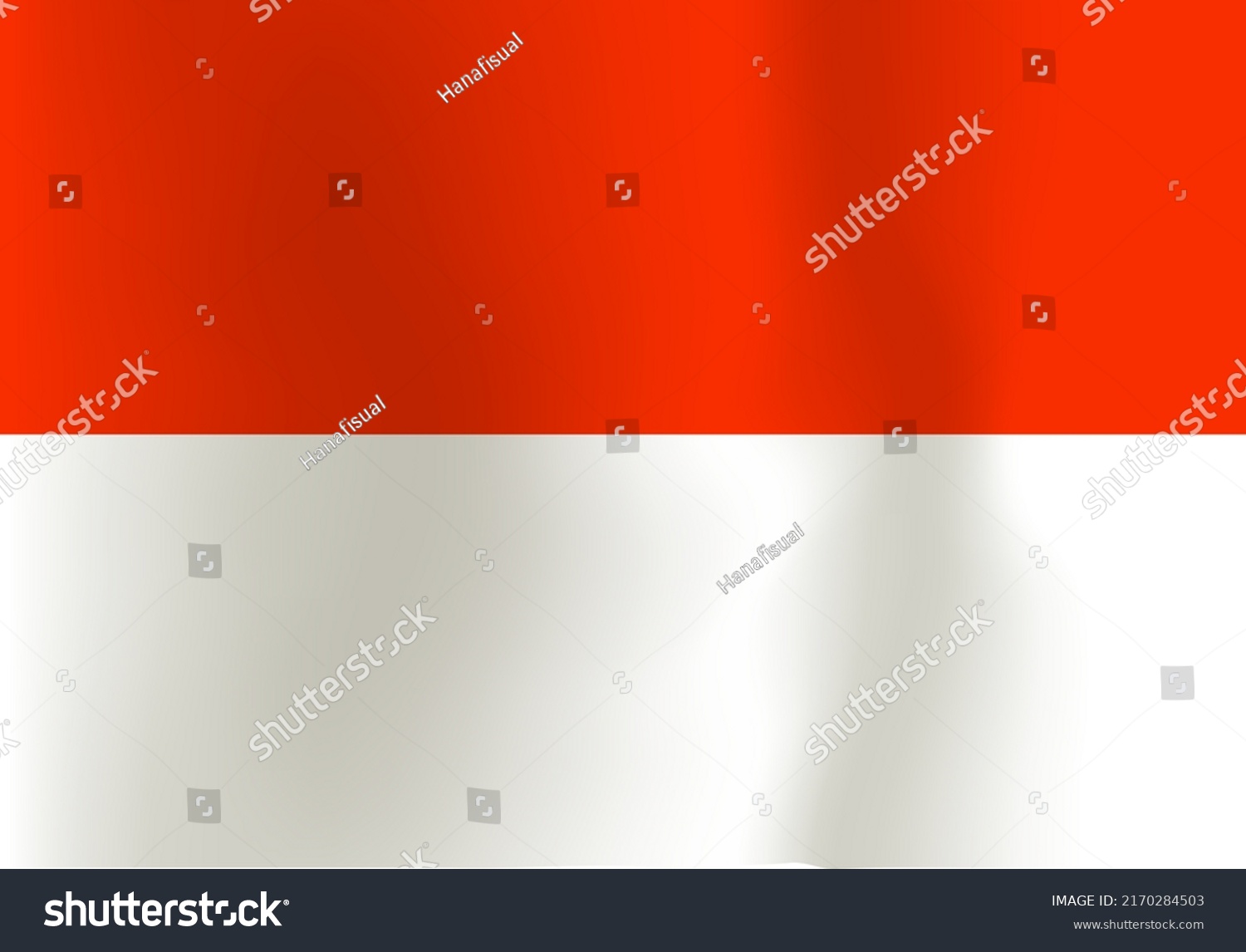 3d Indonesian Waving Flag Vector Stock Vector (Royalty Free) 2170284503 ...