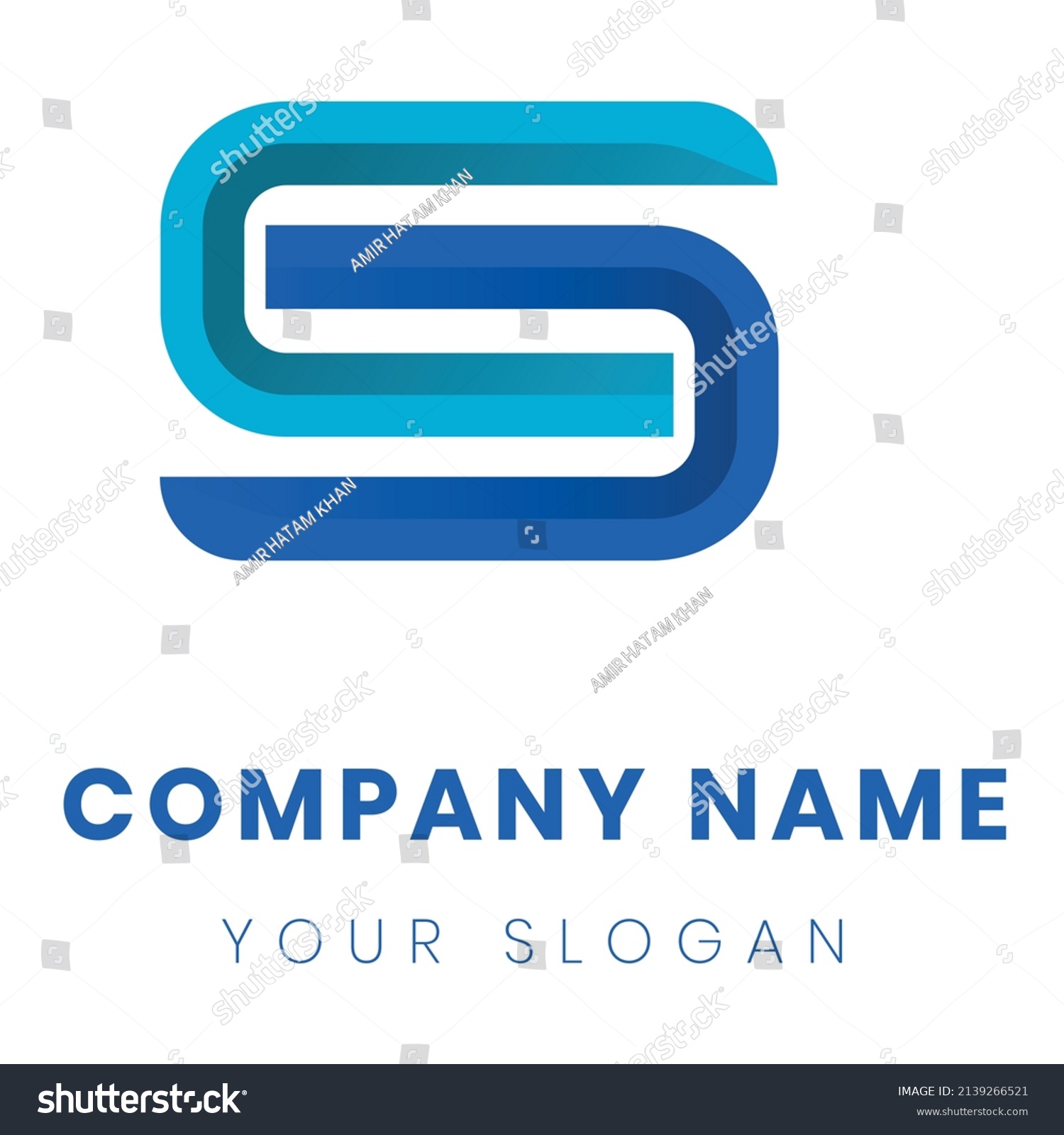 3d Logo 3d Rendering Company Stock Vector (Royalty Free) 2139266521 ...