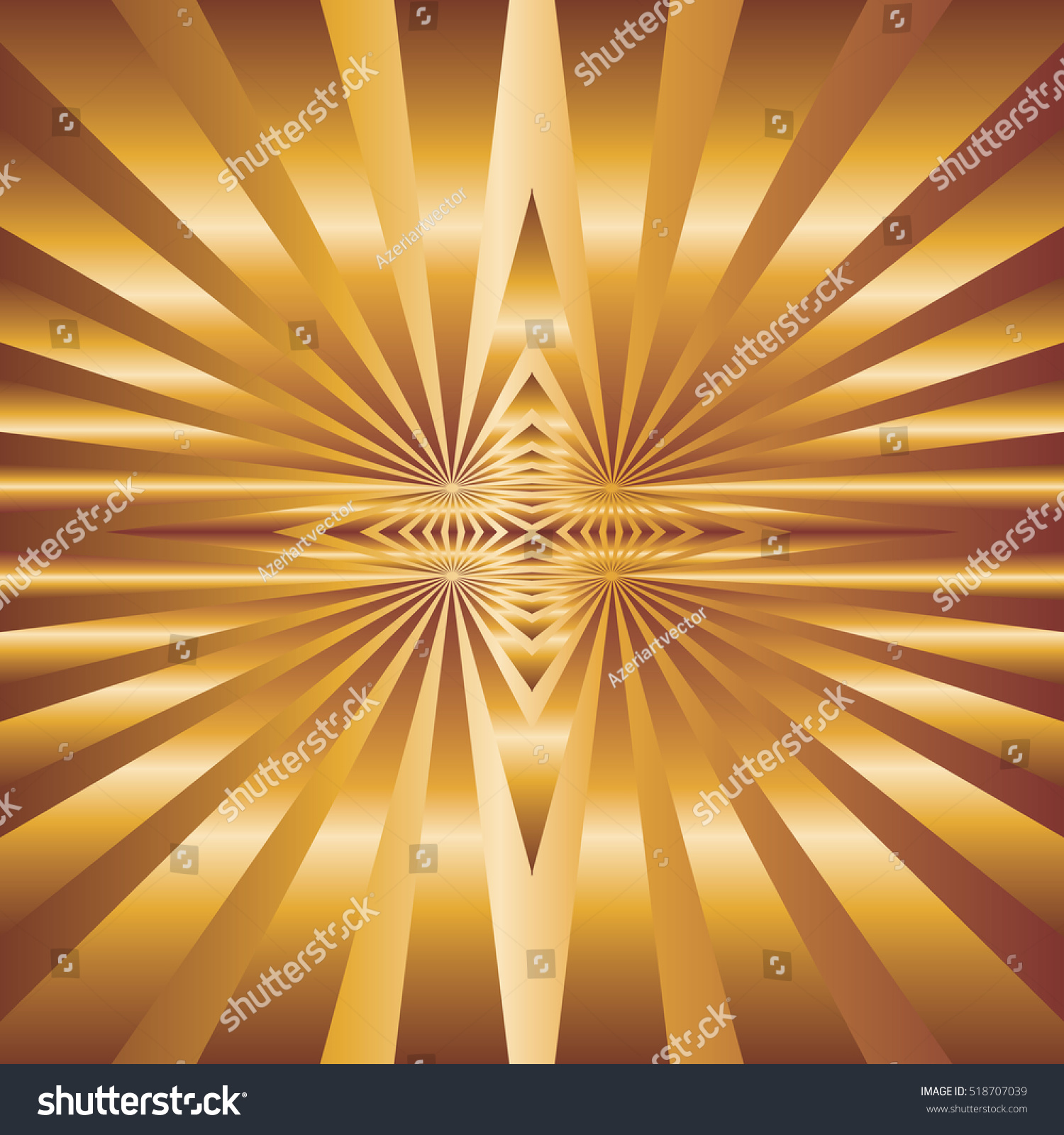 3d Modern Gold Background Abstract Seamless Stock Vector (Royalty Free ...