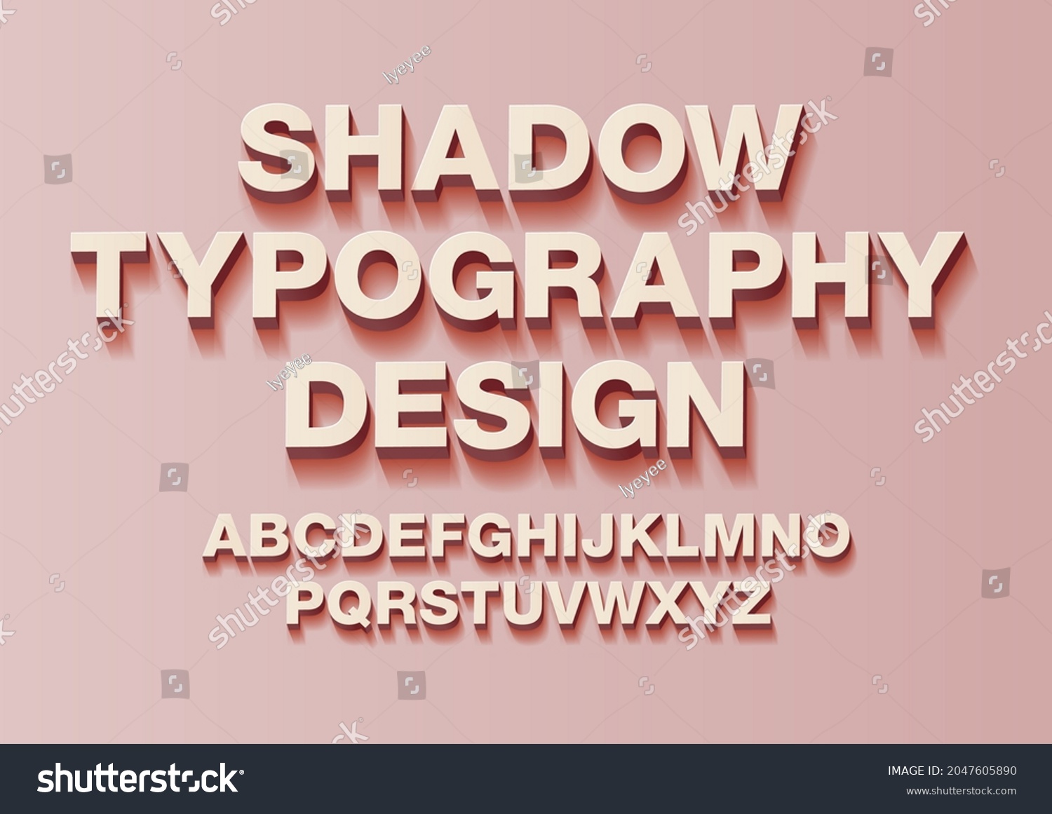 149,953 Shadow typography Images, Stock Photos & Vectors | Shutterstock