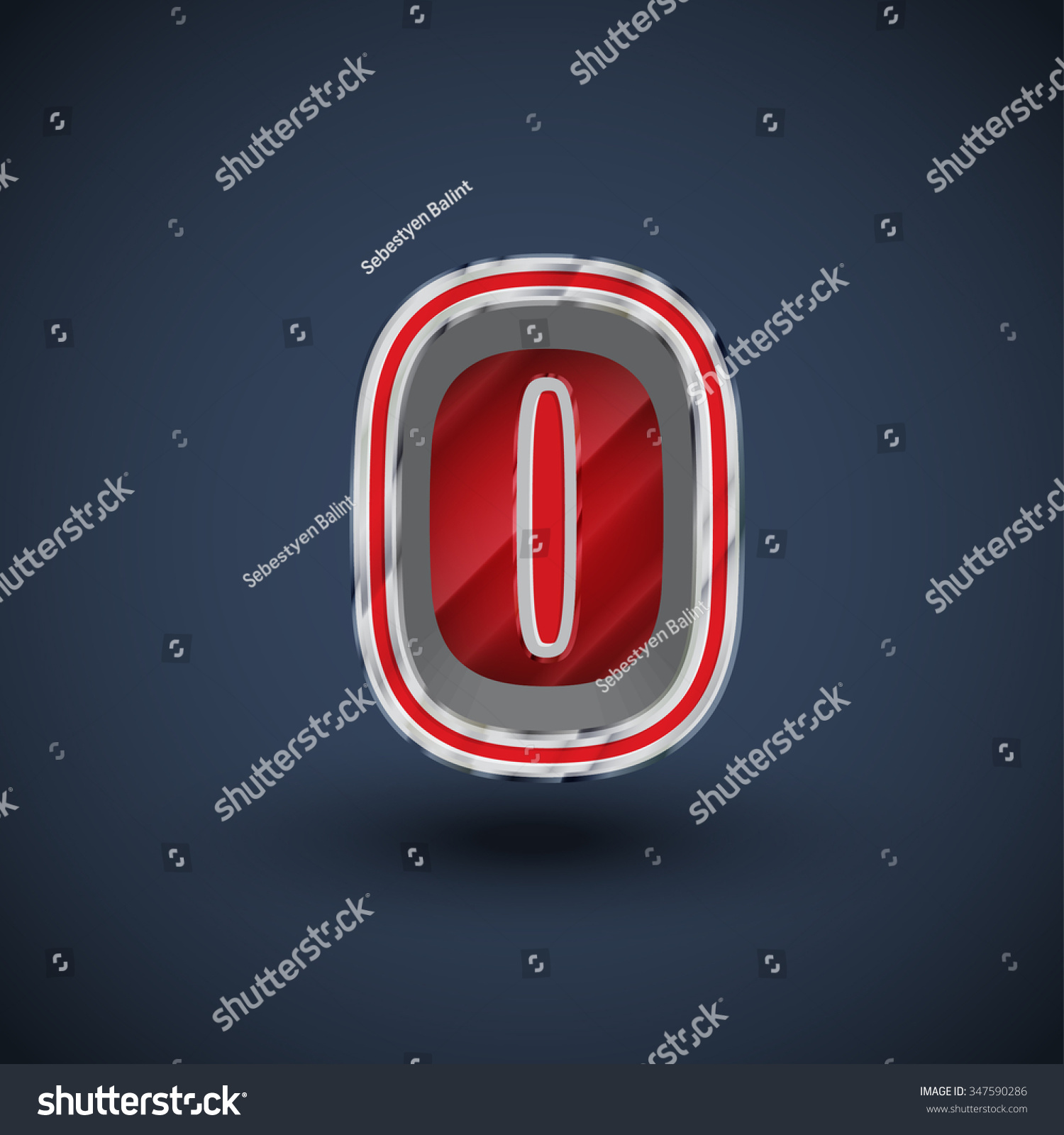 3d Red Metal Font Vector: เวกเตอร์สต็อก (ปลอดค่าลิขสิทธิ์) 347590286 ...