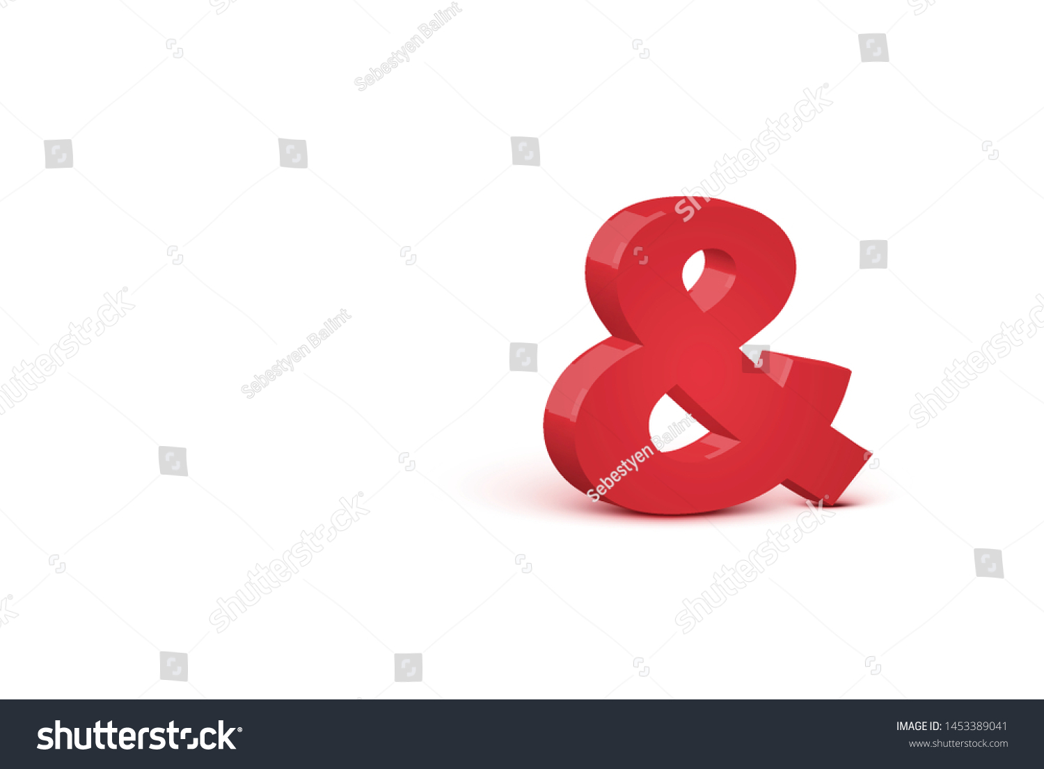 3d Red Realistic Character Vector Illustration Stock Vector (Royalty ...
