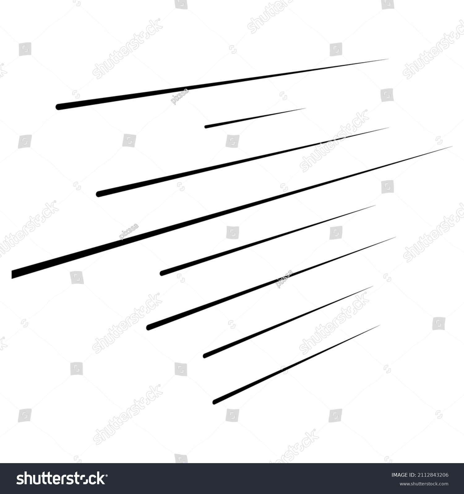 3d Straight Parallel Dynamic Irregular Lines Stock Vector (Royalty Free ...