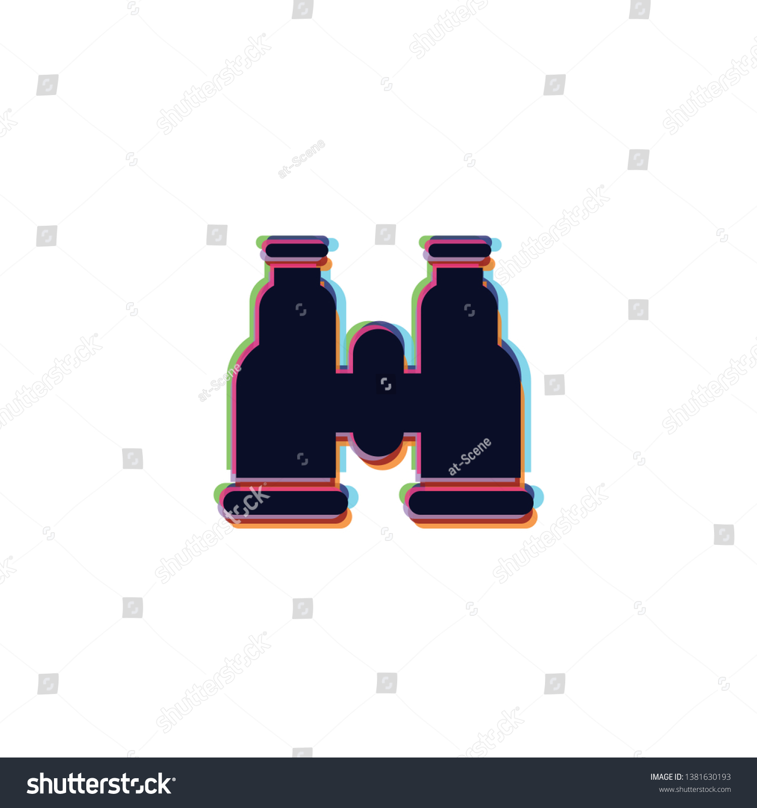 3d Style App Icon Stock Vector (Royalty Free) 1381630193