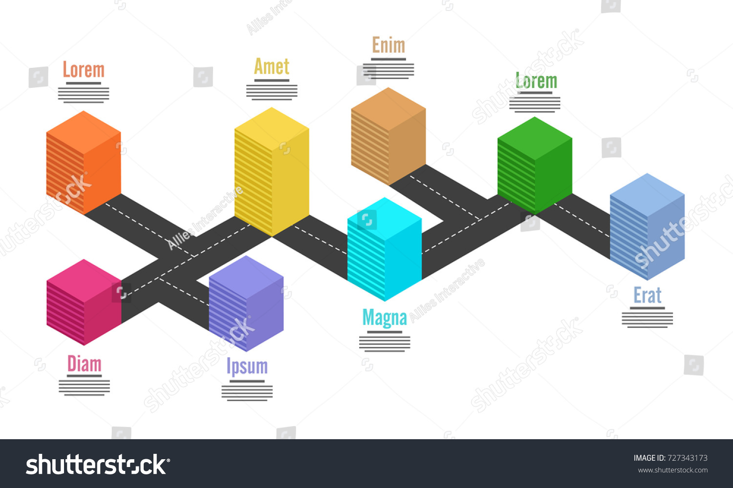 3d Timeline Infographics Layout Eight 8 Stock Vector (Royalty Free ... 3d Timeline Infographics Layout Eight 8 Stock Vector (Royalty Free ...
