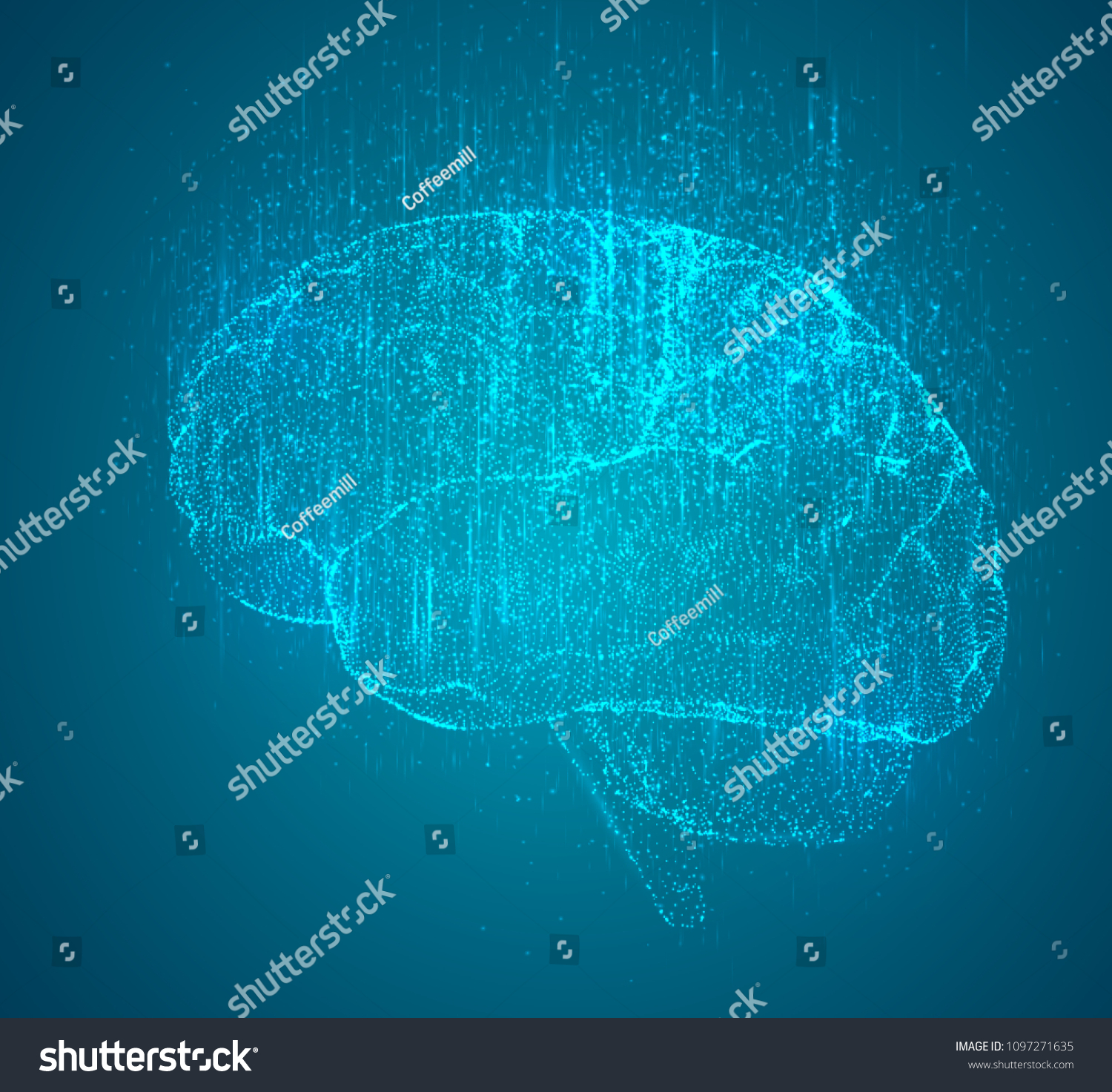 3d Vector Cyber Brain Neural Network: เวกเตอร์สต็อก (ปลอดค่าลิขสิทธิ์ ...